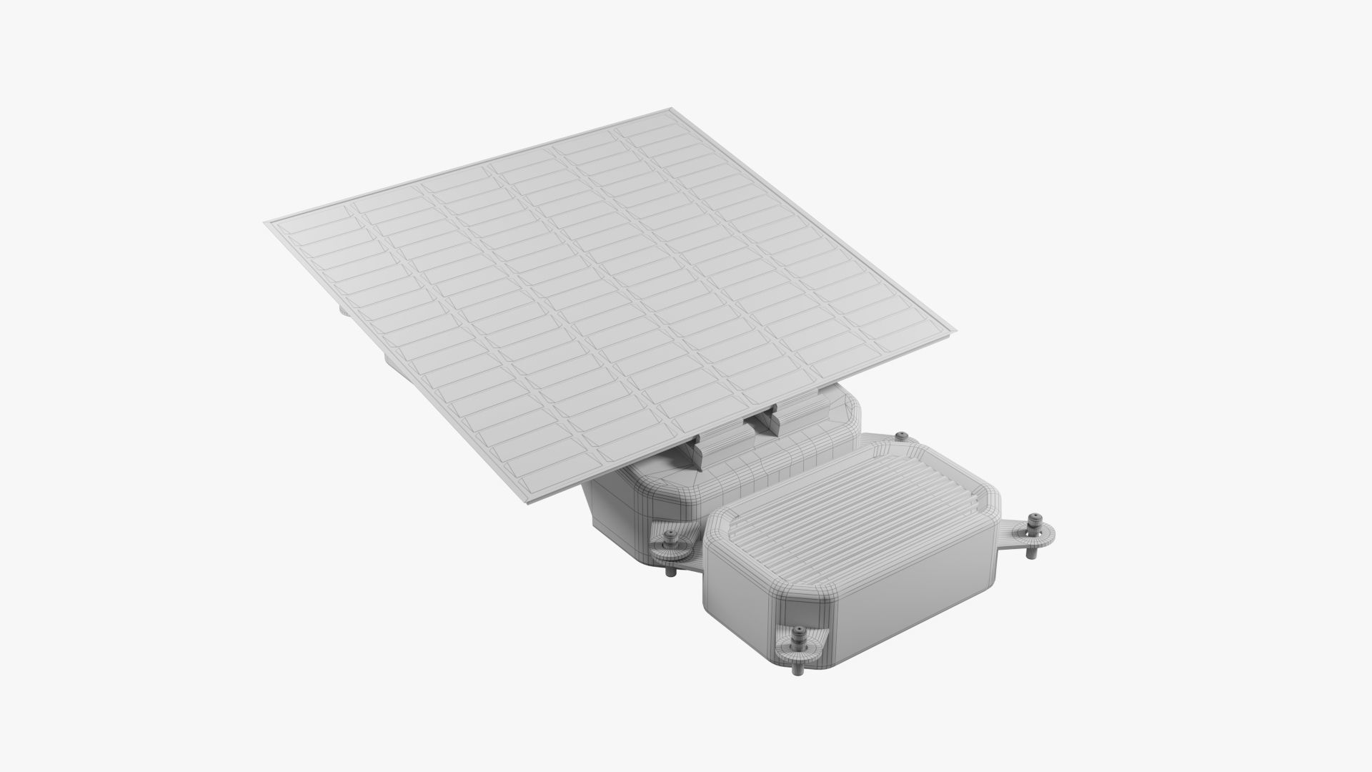 Floating Solar Panel 3D model | CGTrader