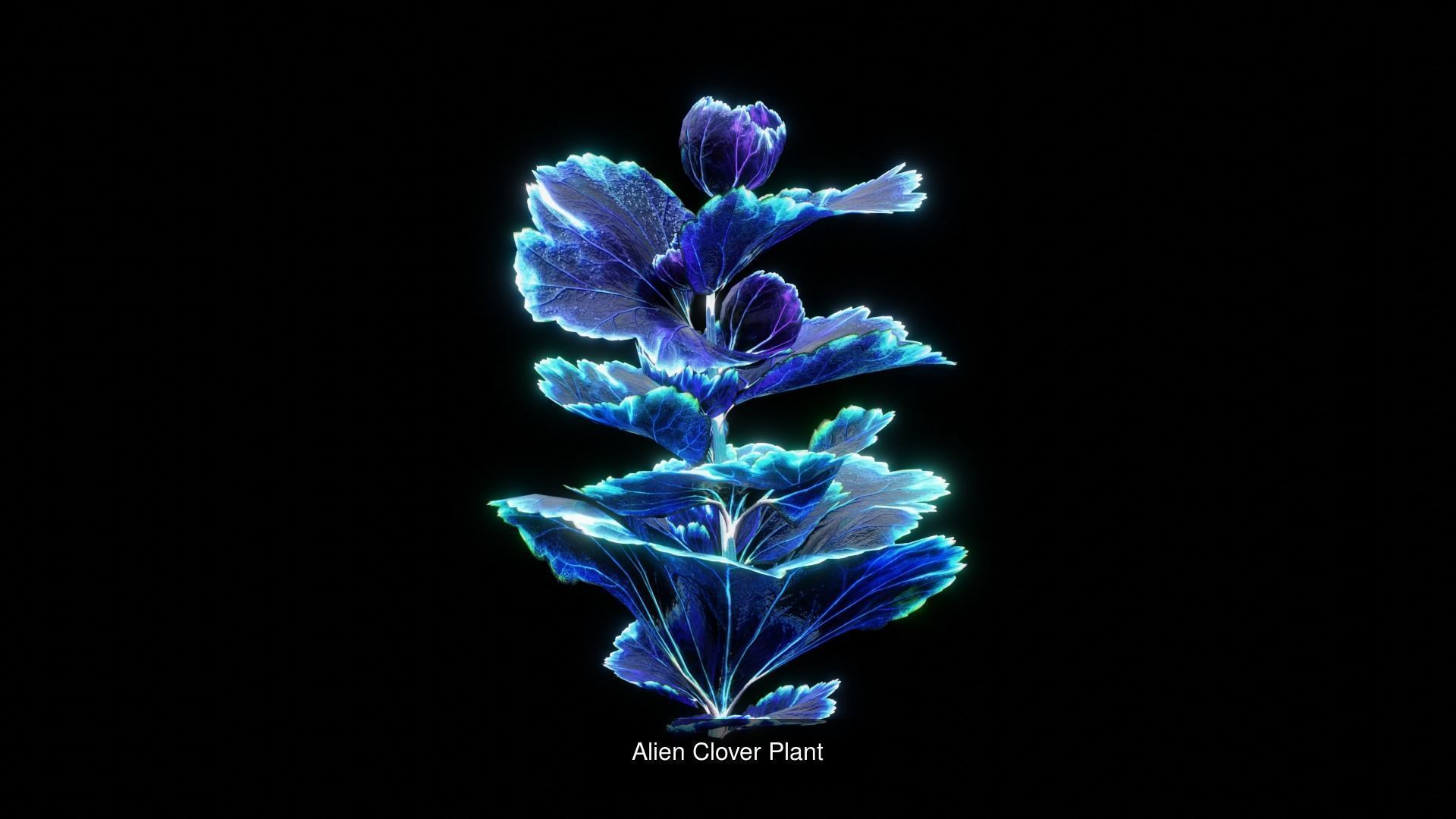 3D Model Collection Alien Vegetation VR / AR / low-poly | CGTrader