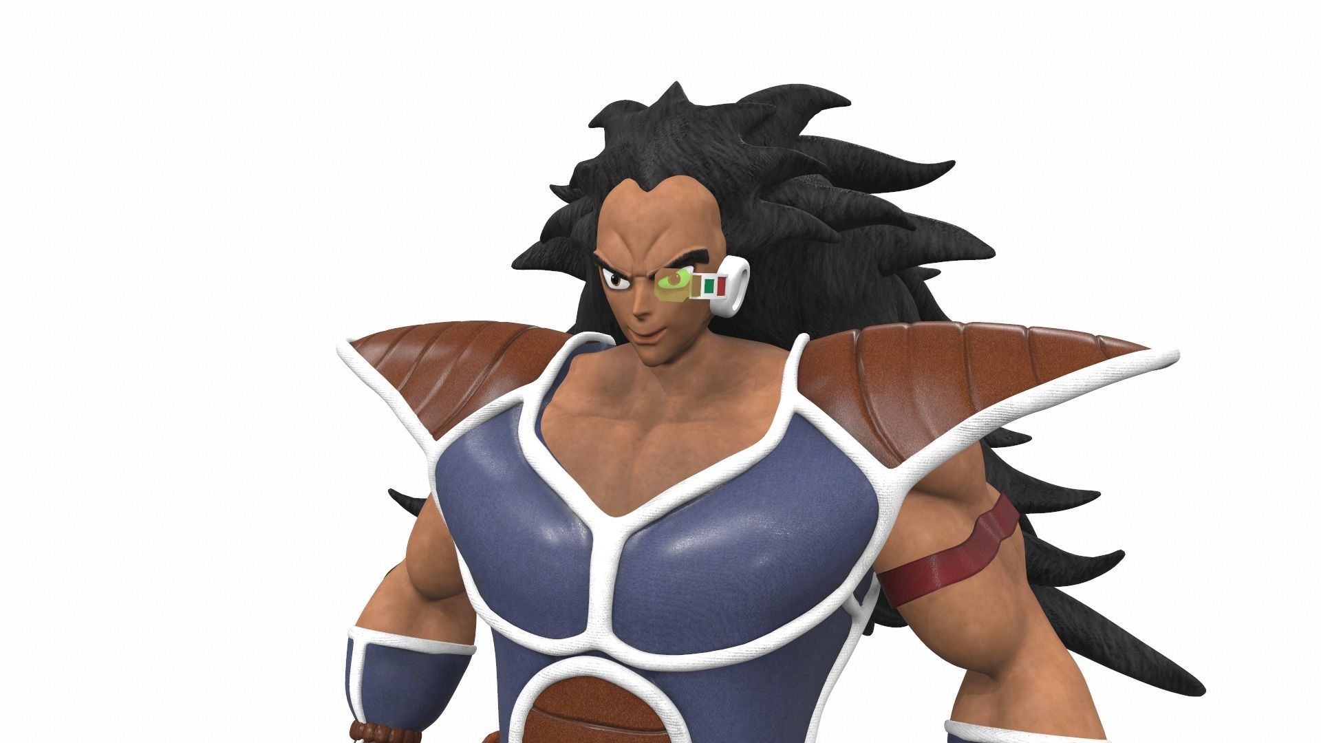 Raditz from Dragon Ball 3D model | CGTrader