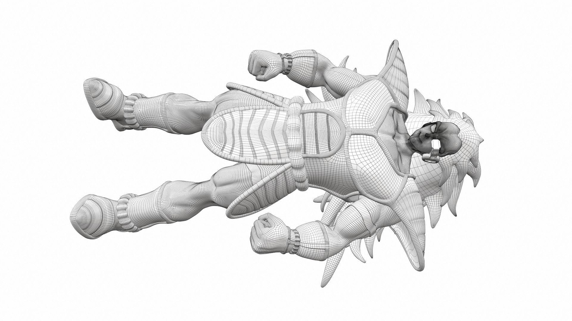 Raditz from Dragon Ball 3D model | CGTrader