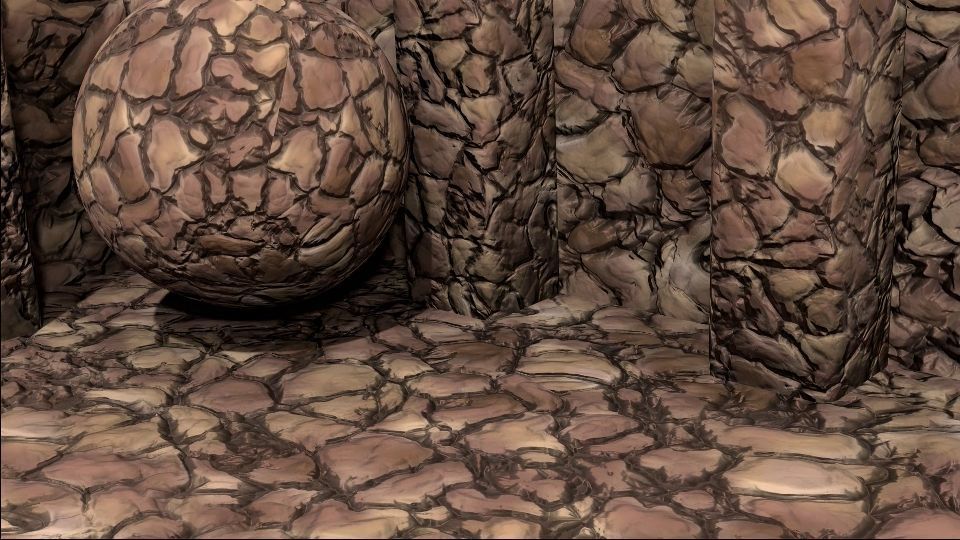 For Anime - NPR Rock Wall Texture | CGTrader