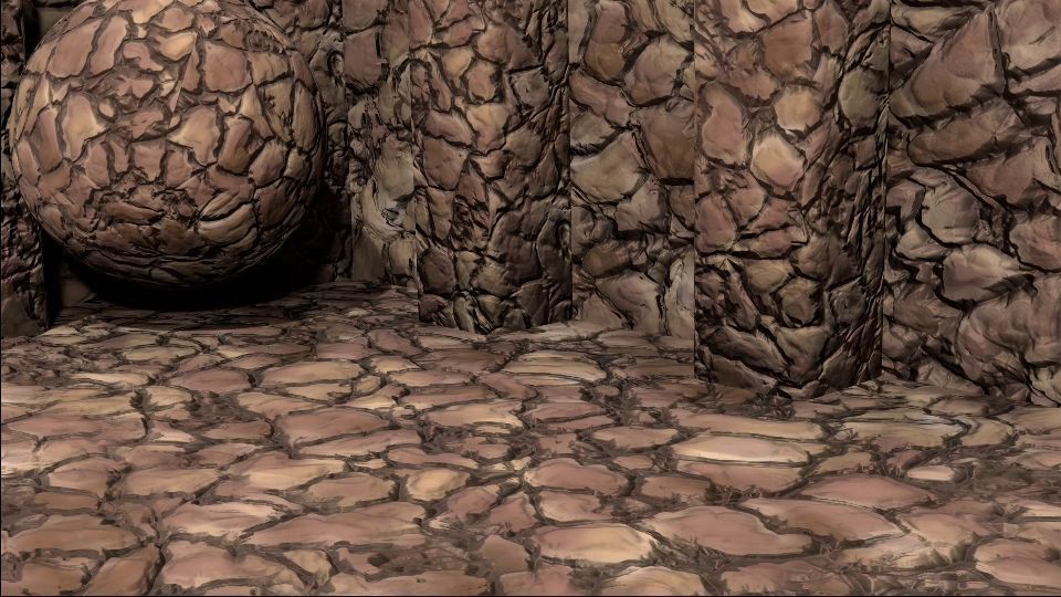 For Anime - NPR Rock Wall Texture | CGTrader