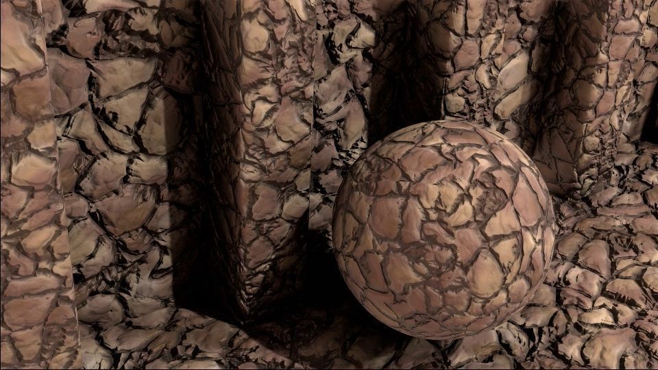 For Anime - NPR Rock Wall Texture | CGTrader