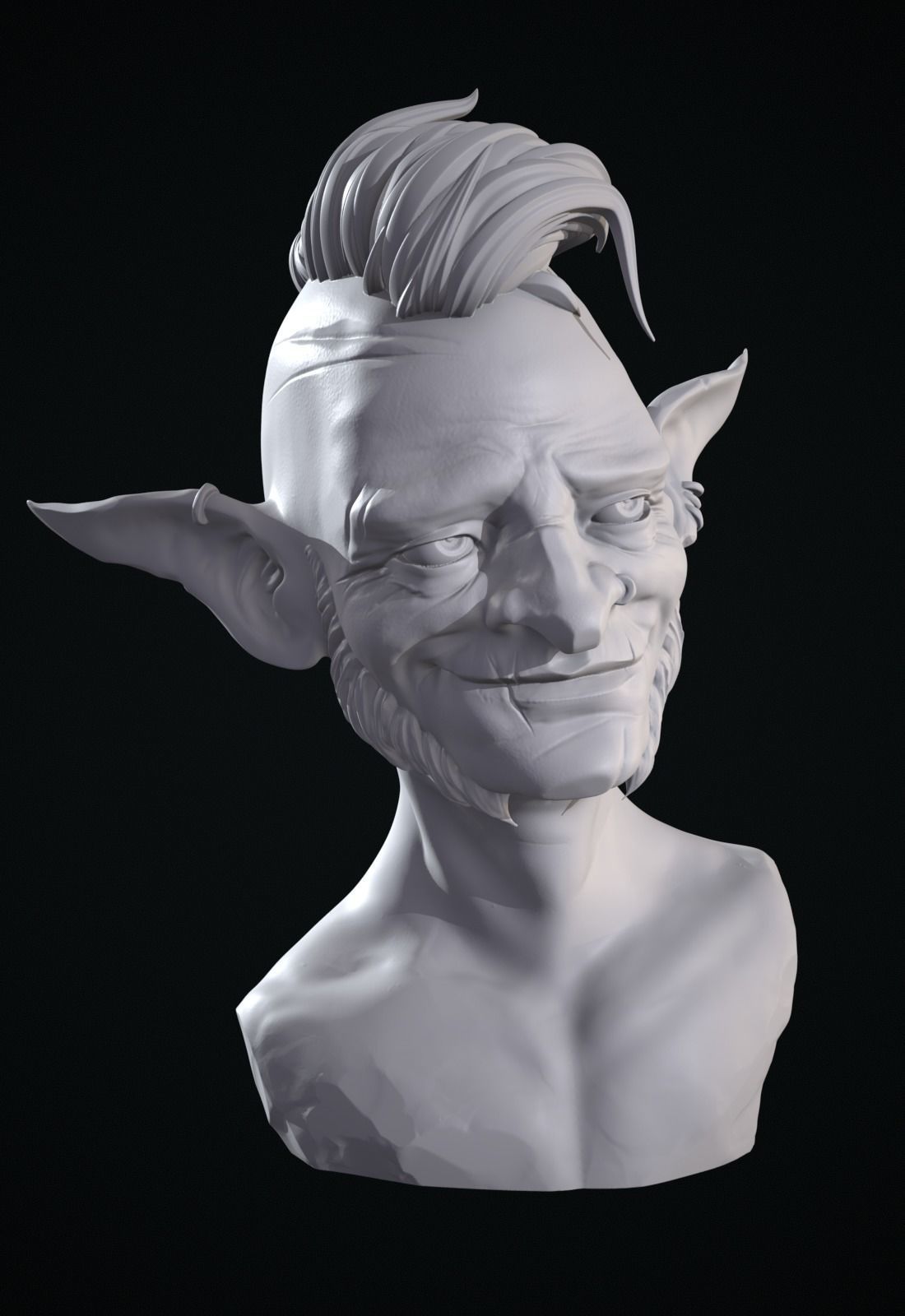 Goblin 3D model 3D printable | CGTrader