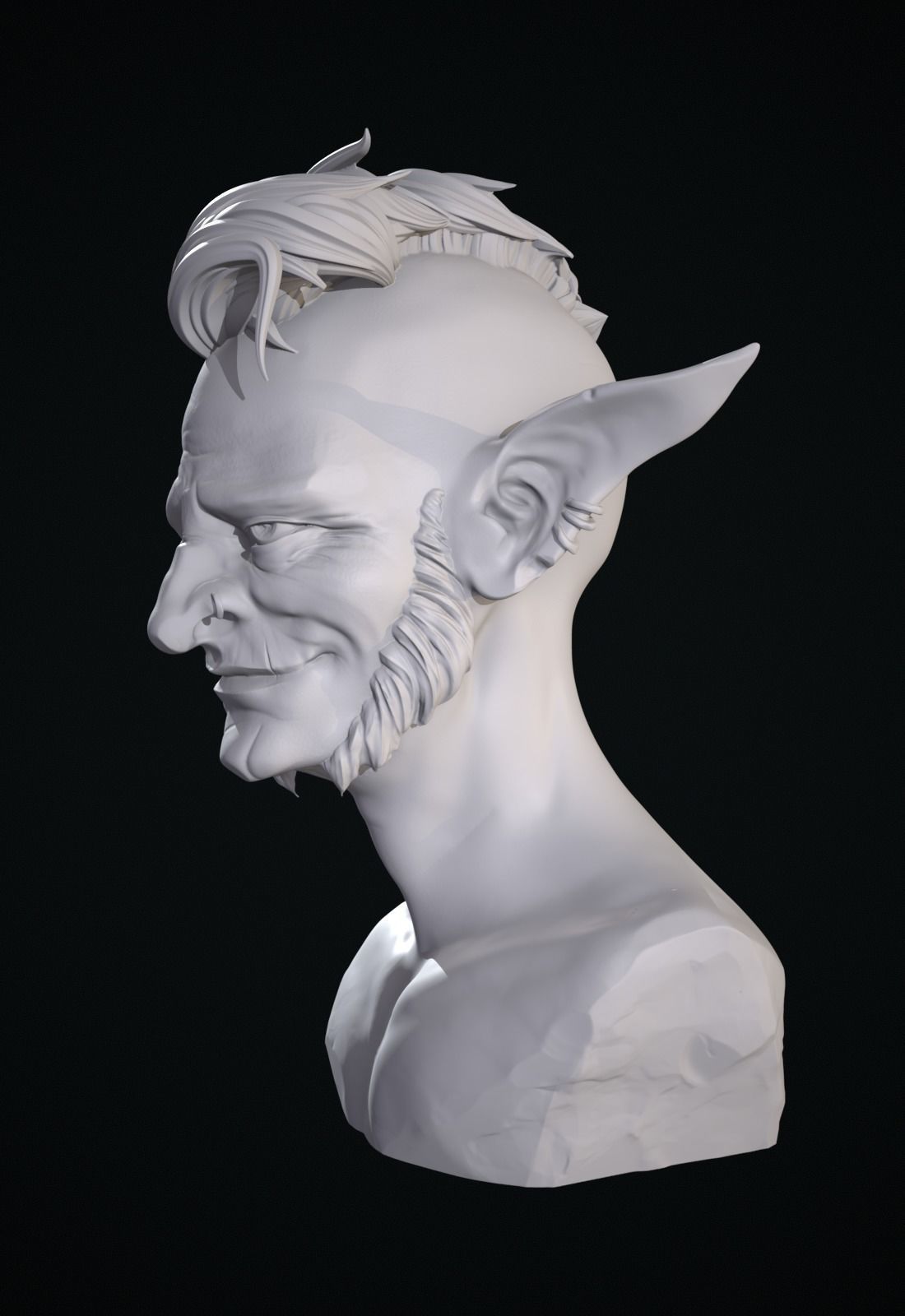Goblin 3D model 3D printable | CGTrader