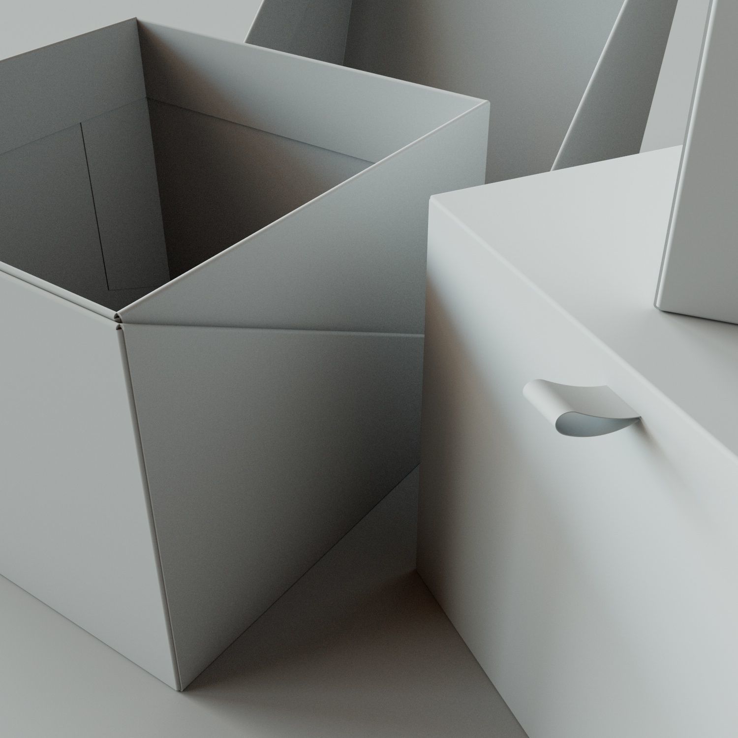 ANGLED CUFF RING BOX - Package 3D model 3D model | CGTrader