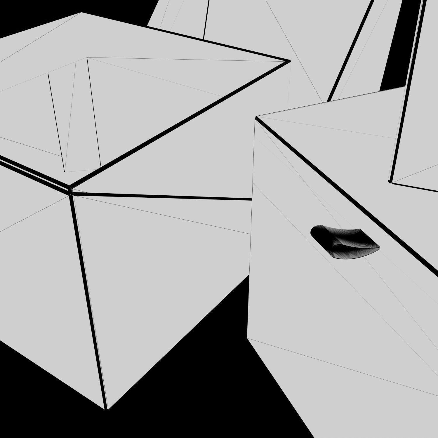 ANGLED CUFF RING BOX - Package 3D model 3D model | CGTrader