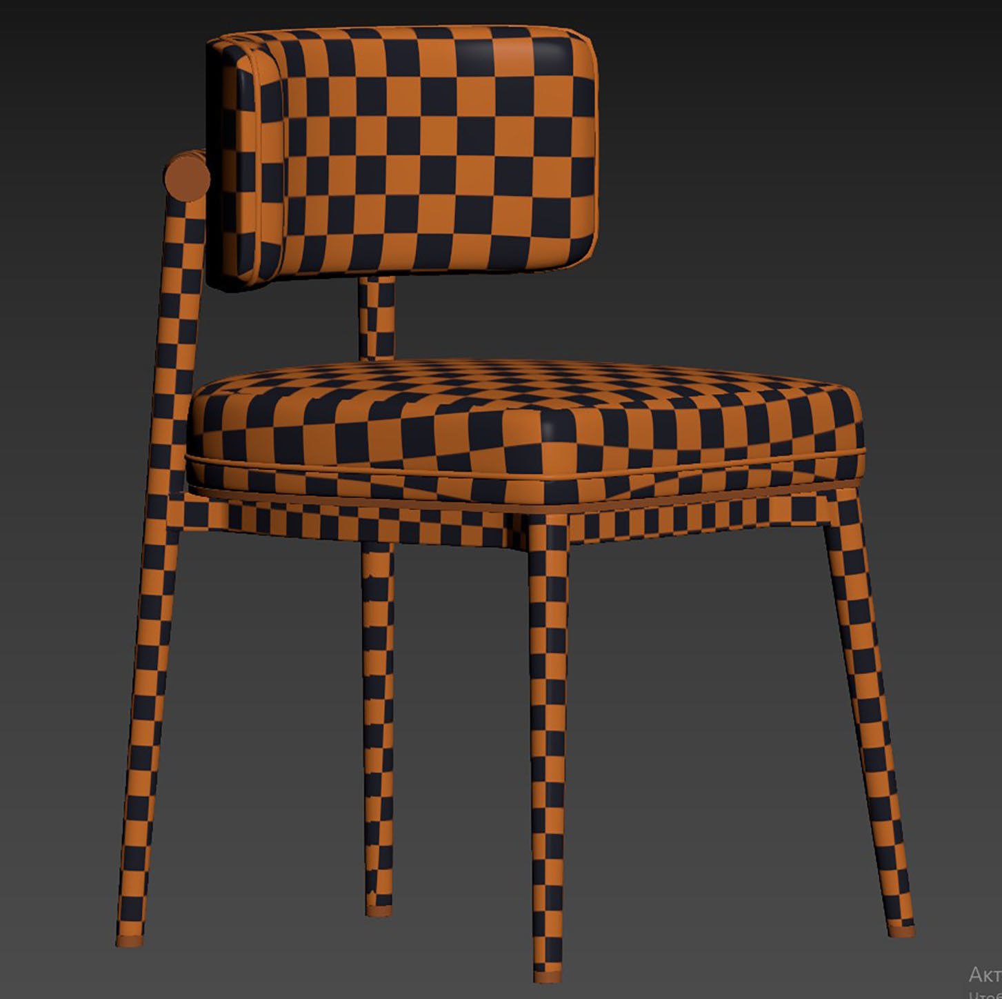 Frank dining chair by ASTER 3D model | CGTrader