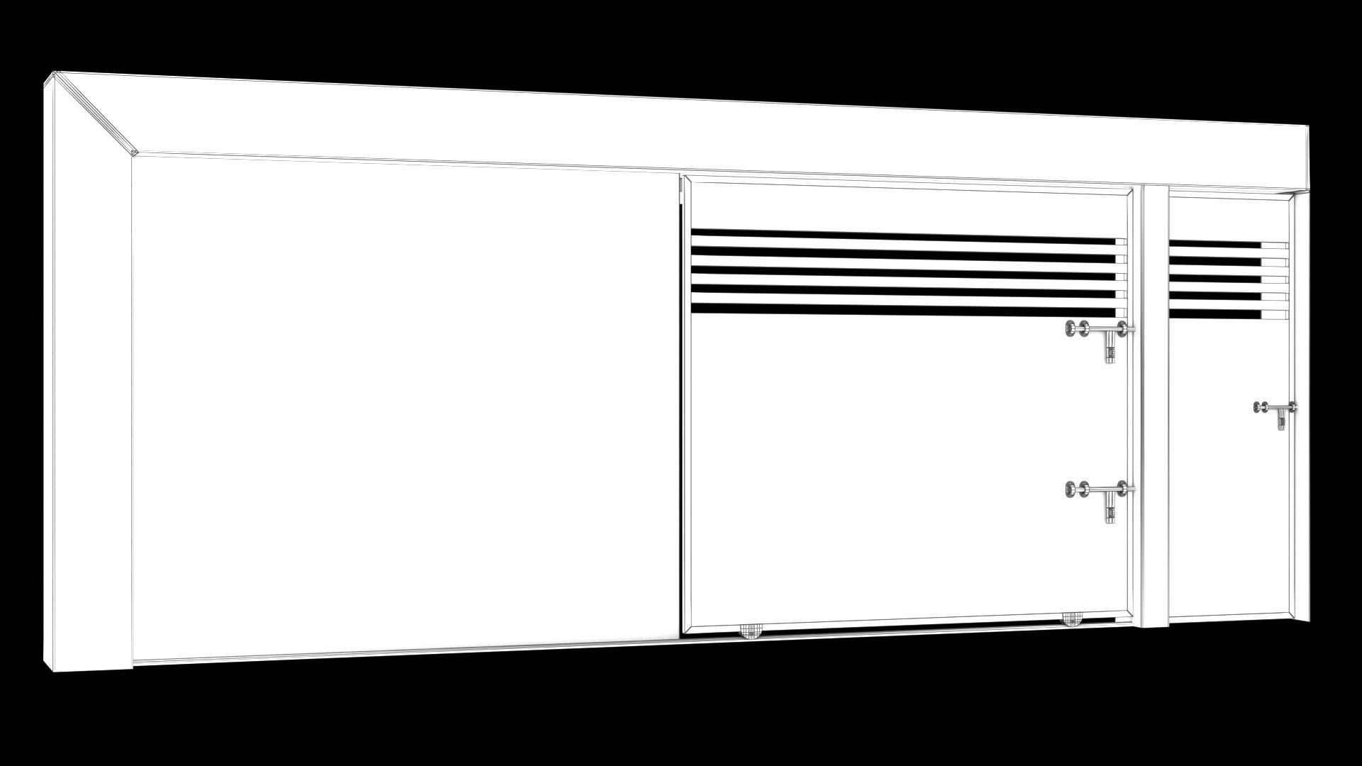 3D model Fence and Gate 07 PBR VR / AR / low-poly | CGTrader