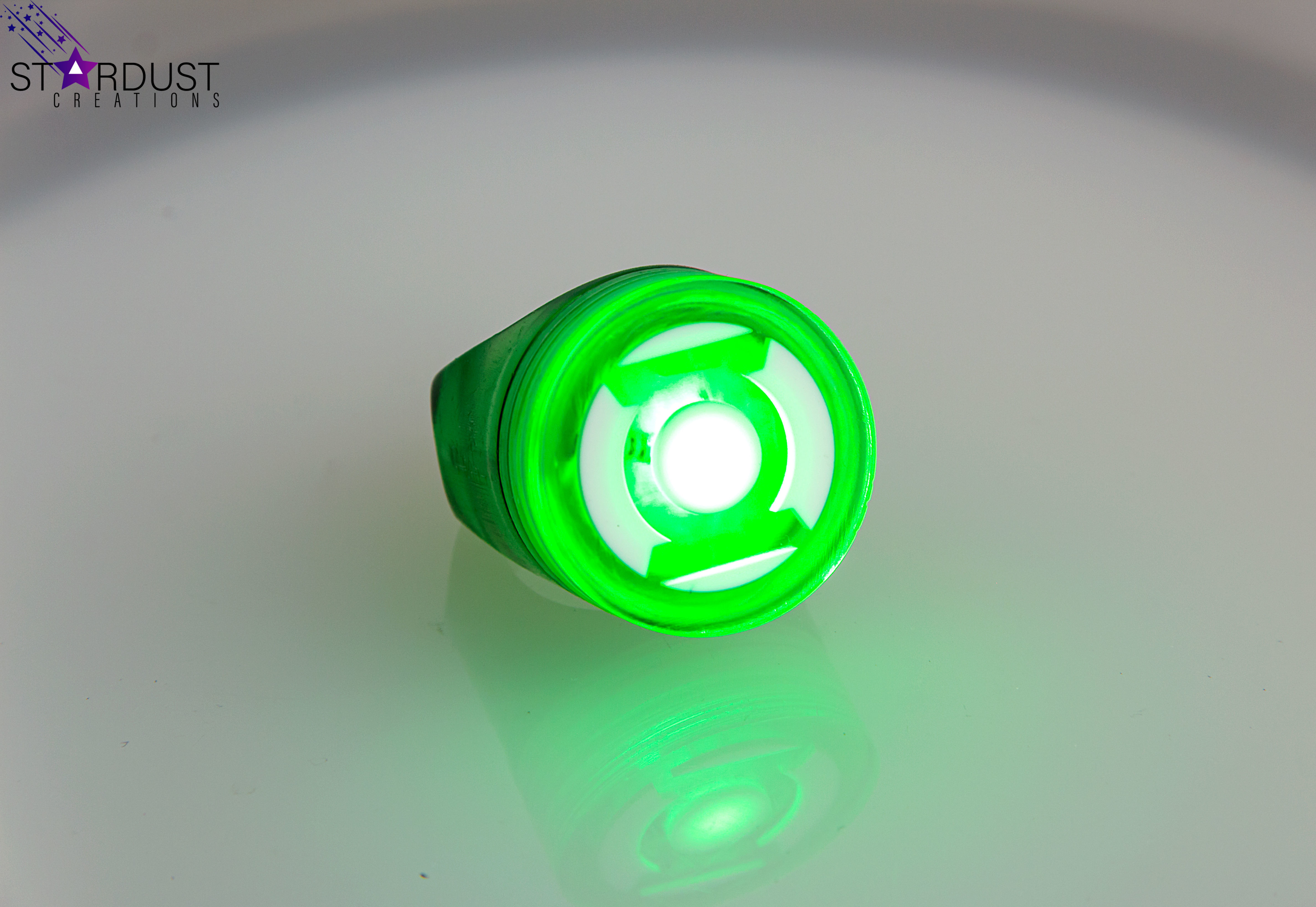 Green Lantern Ring with LED light 3D model 3D printable | CGTrader