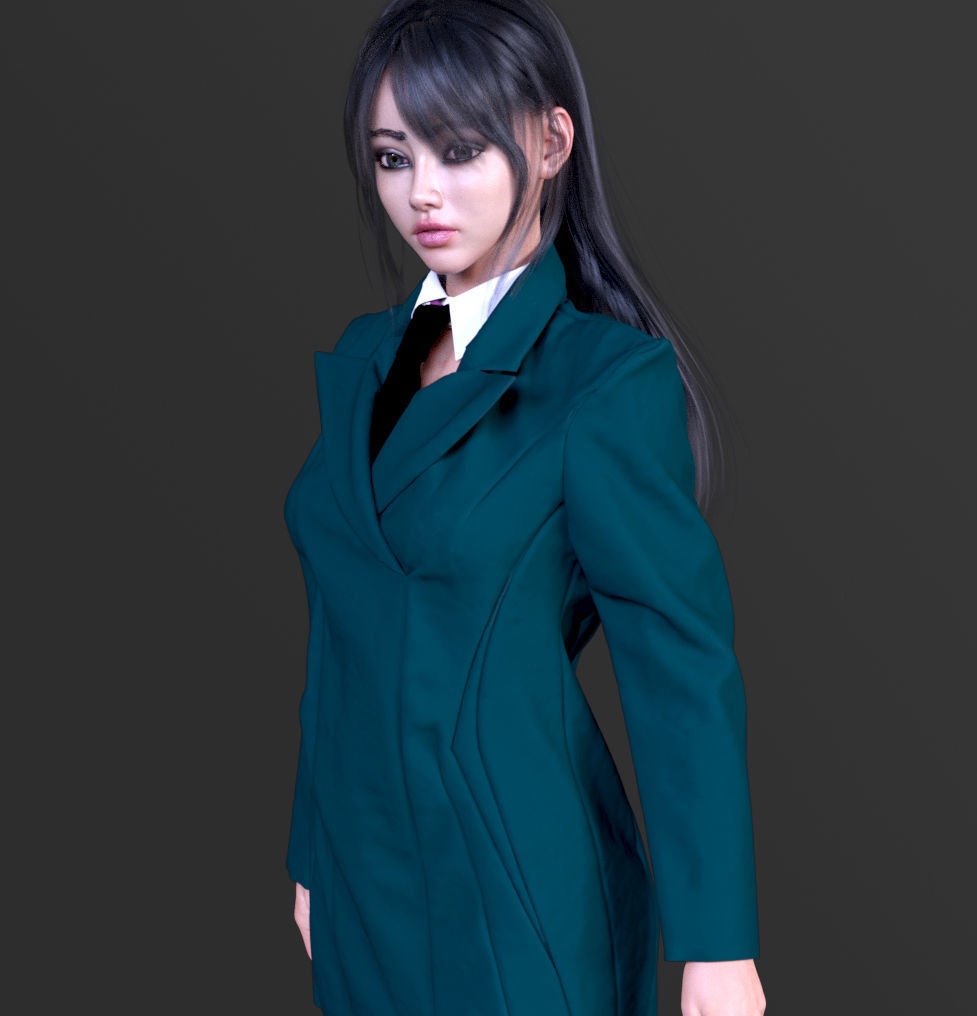 ANIME SET 3D model | CGTrader