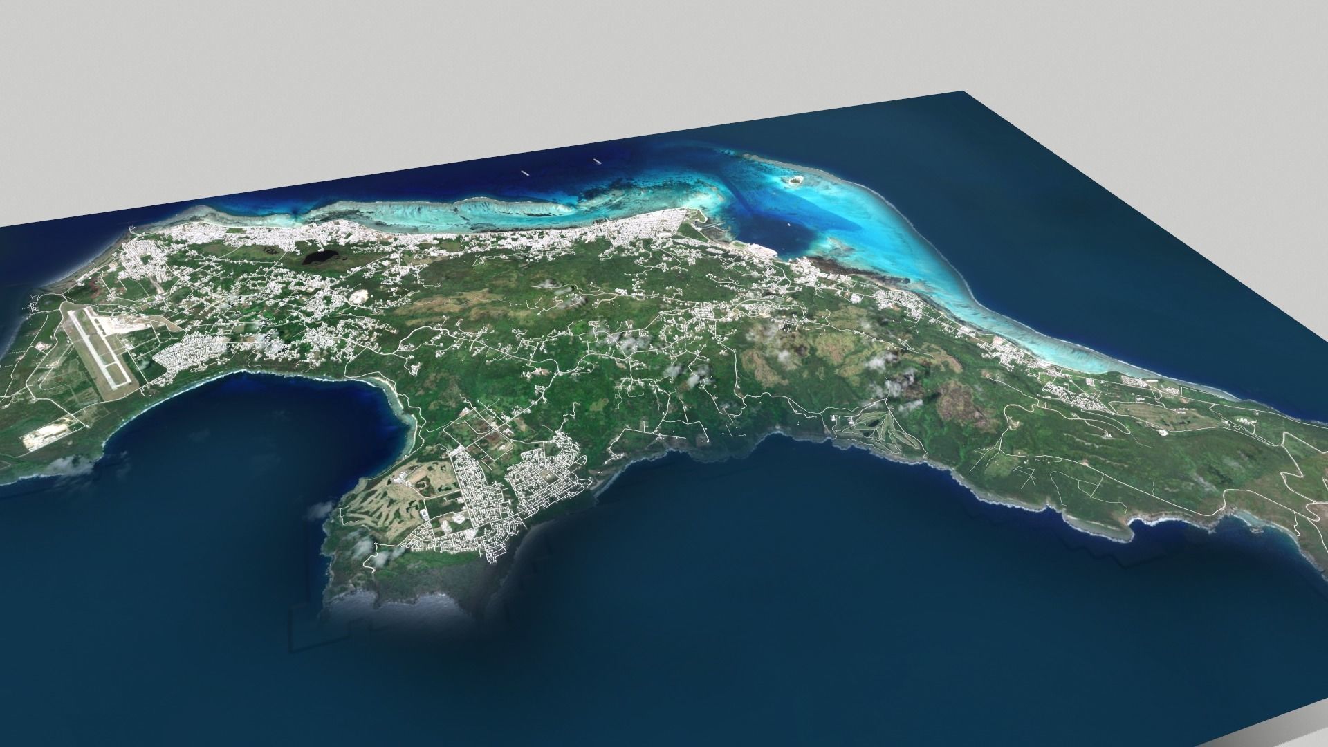 Saipan Island 3D model | CGTrader