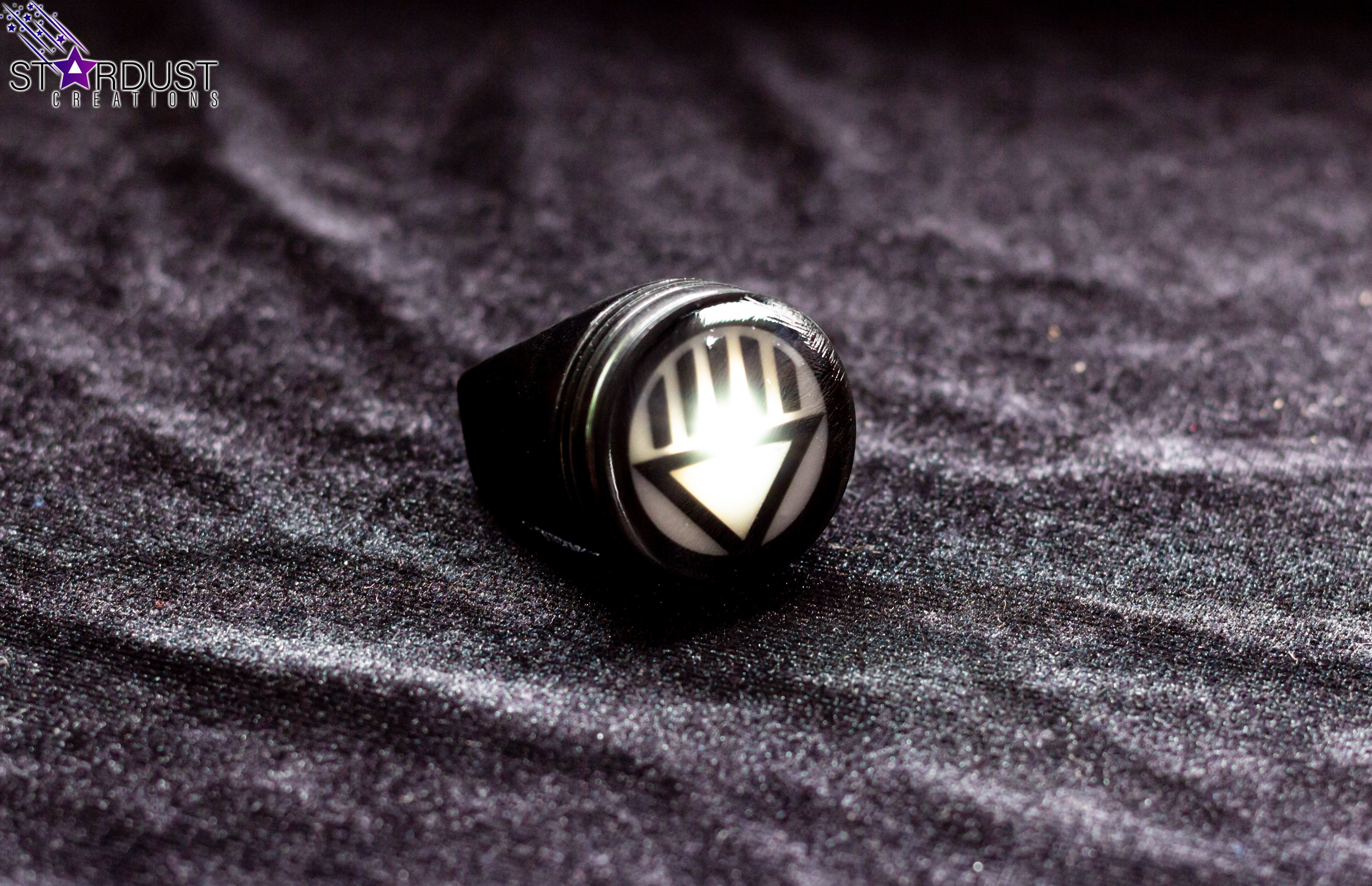Black Lantern Ring with LED light 3D model 3D printable | CGTrader