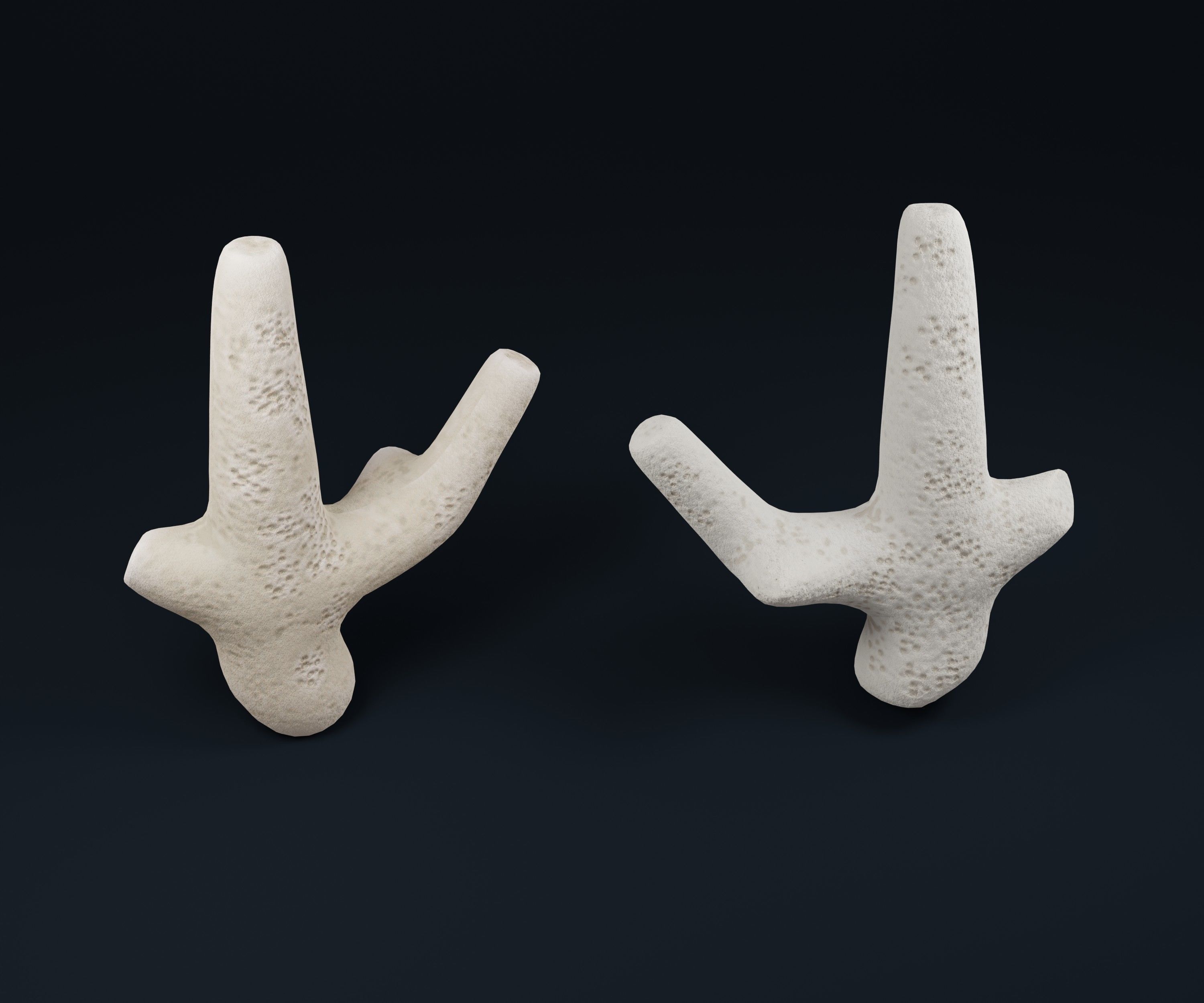 3D model Low Poly Sea Shells Pack with Unreal Engine 5 Project VR / AR ...