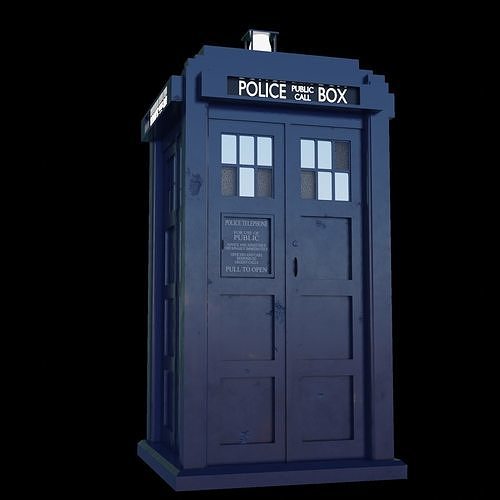 8th Doctor Tardis Exterior