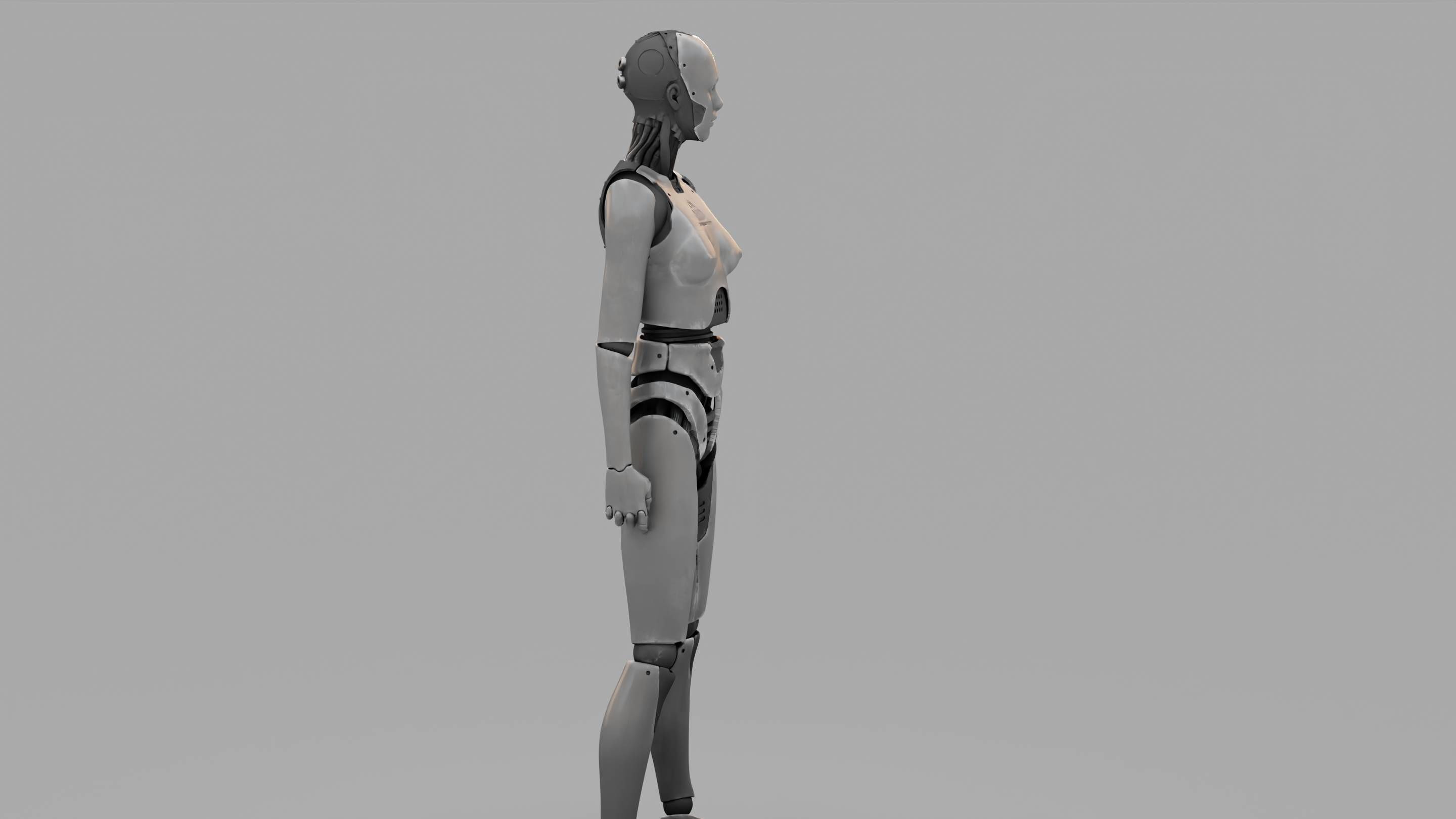HUMANOID M2000 rigged character 3D model rigged | CGTrader
