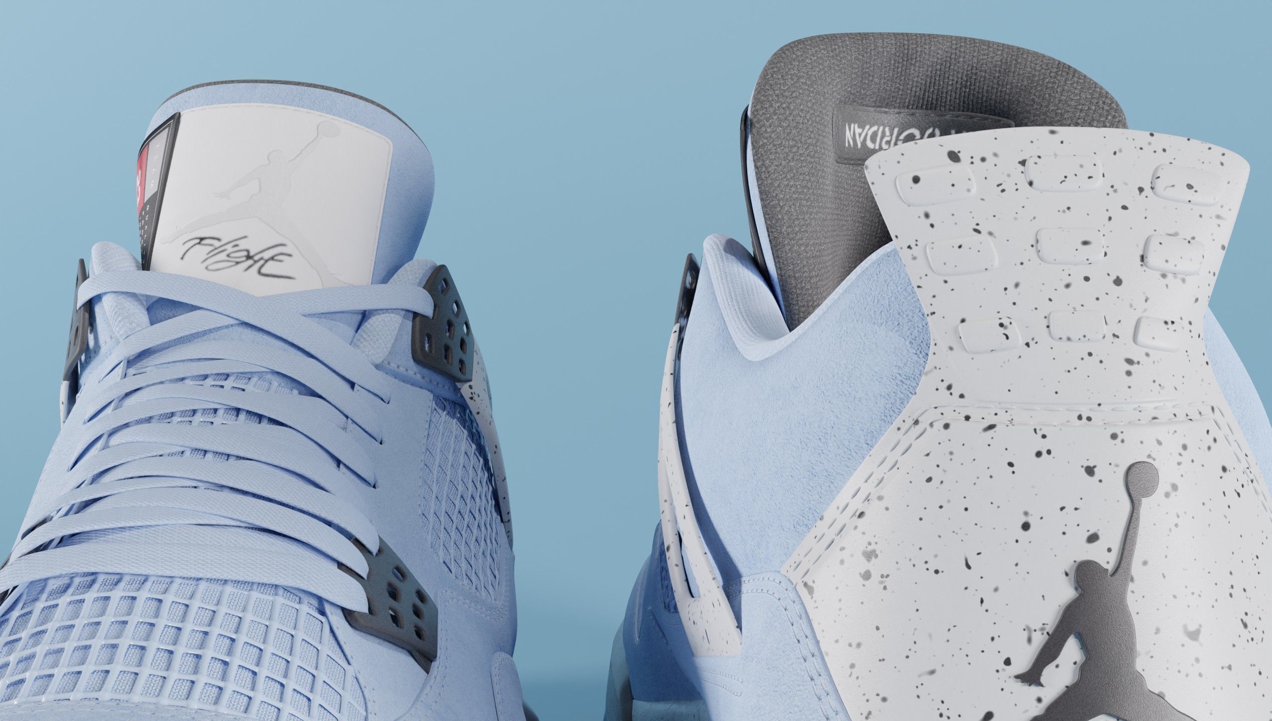 3D Model Collection Jordan 4 Jumpman Pack VR / AR / low-poly | CGTrader