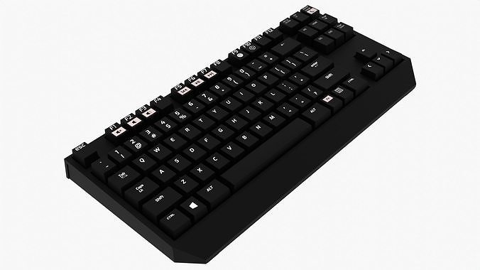 Keyboard 3D model | CGTrader