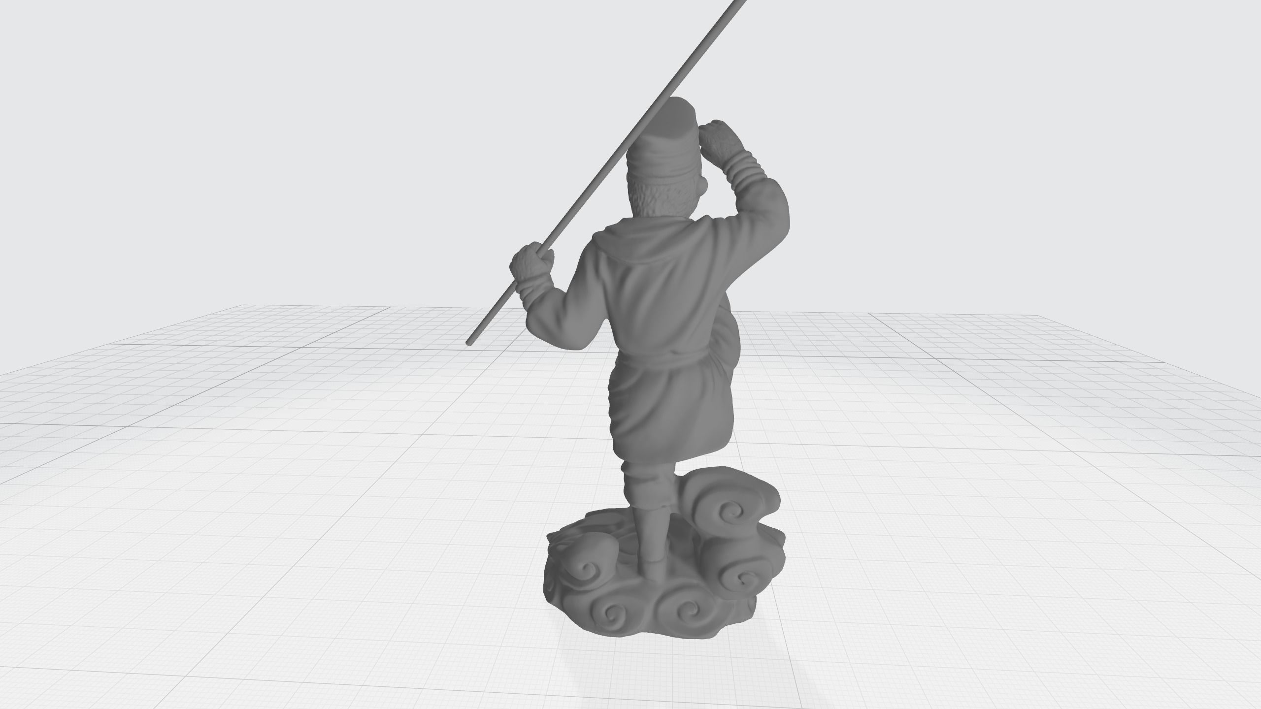 Sun Wukong Monkey King 3D Model 3D model 3D printable | CGTrader