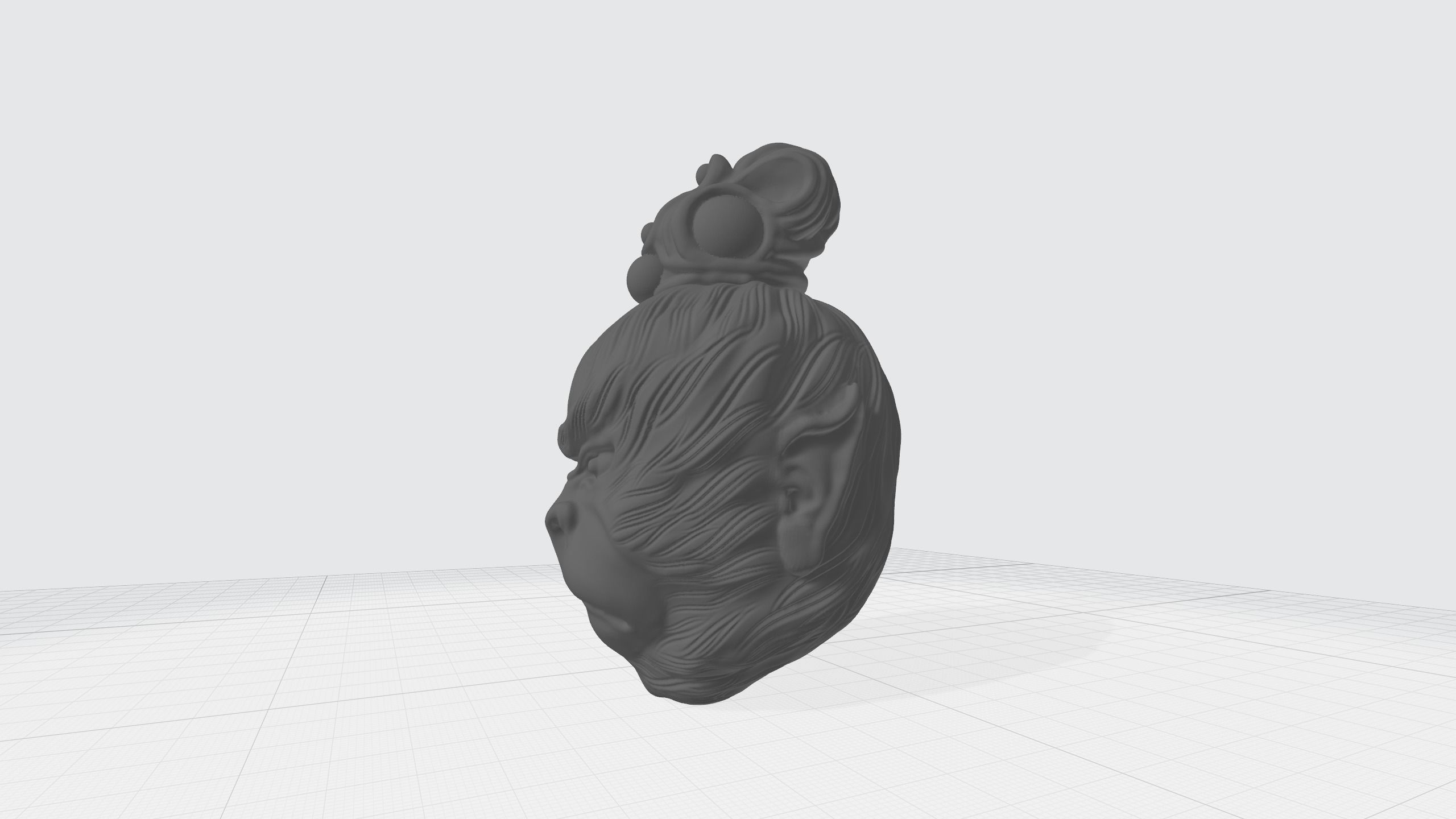 Sun Wukong Monkey King Head 3D Model 3D model 3D printable | CGTrader