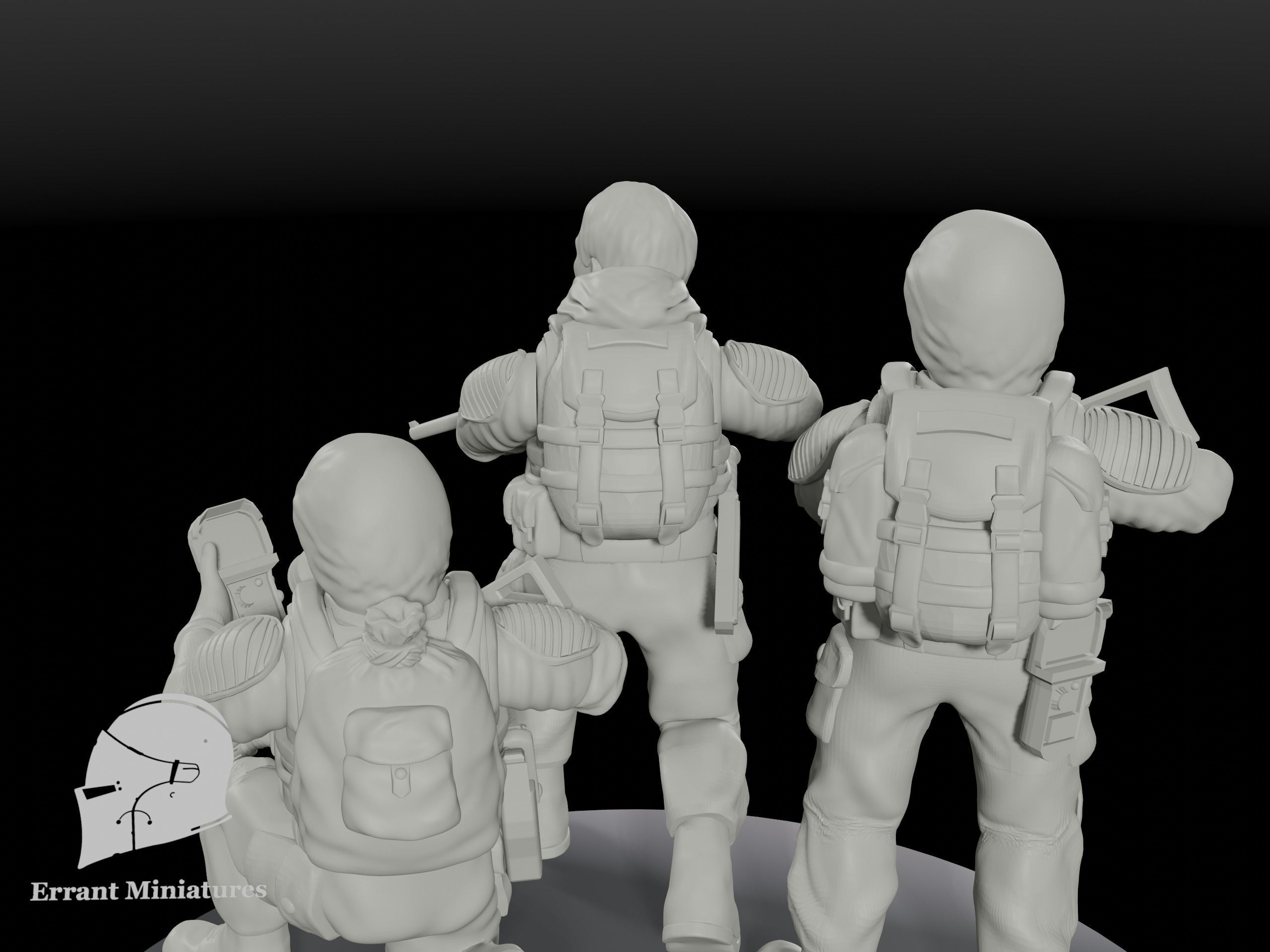 Zone Veterans 3D model 3D printable | CGTrader
