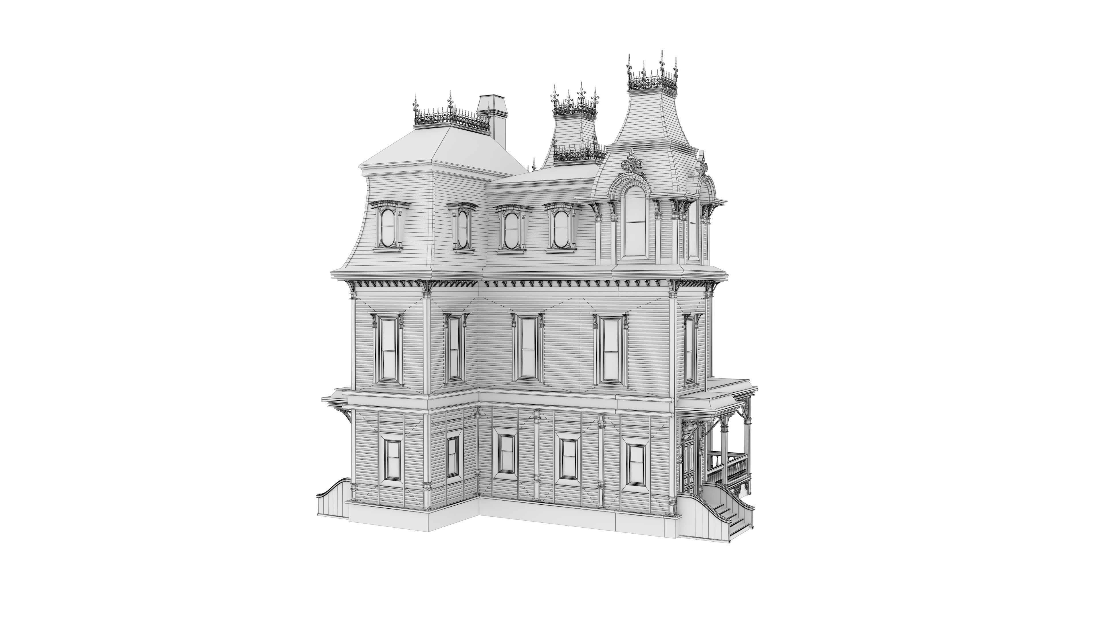 Victorian House 3D model | CGTrader