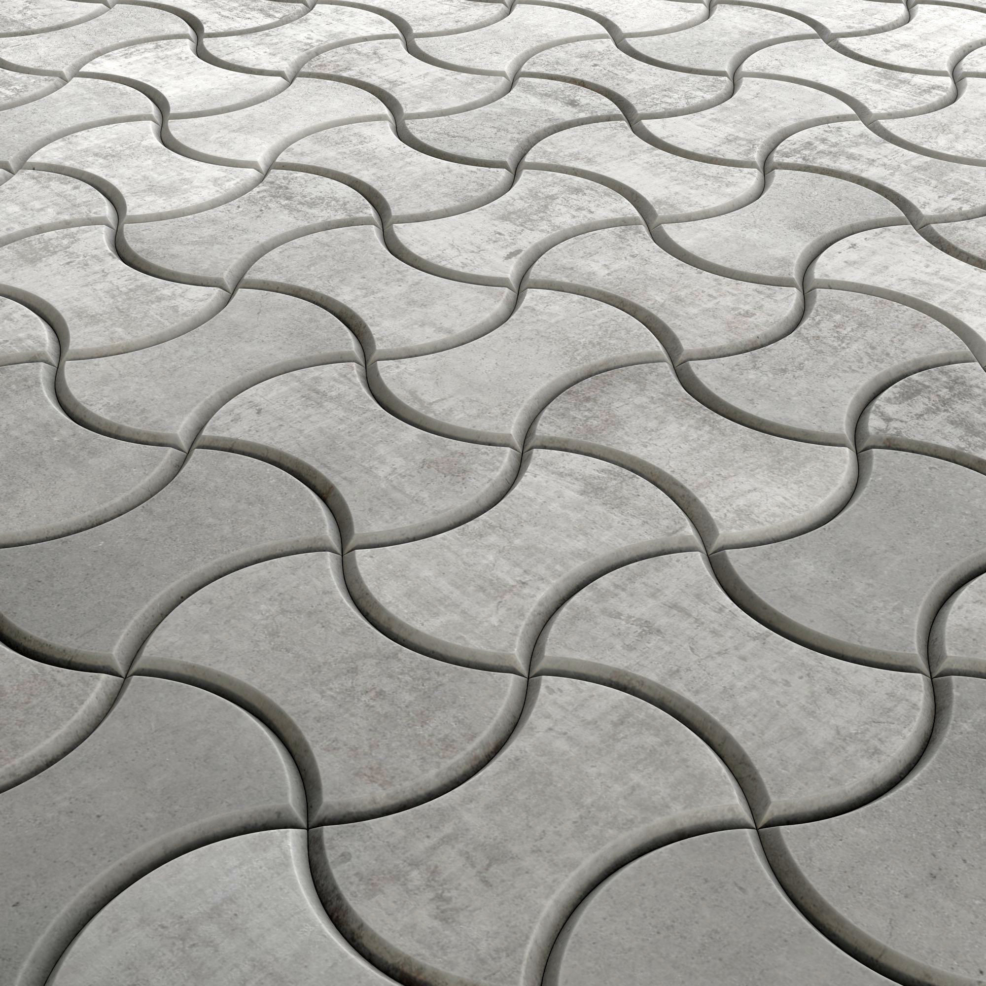 Paving color lecalo n3 3D model | CGTrader