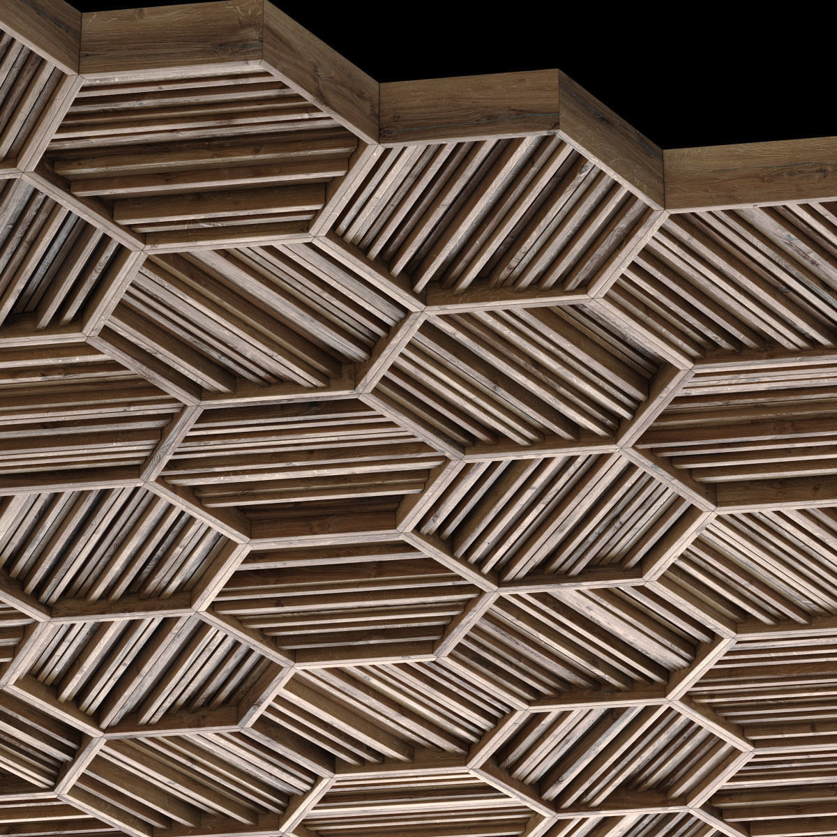 Ngon decor rail n5 3D model | CGTrader