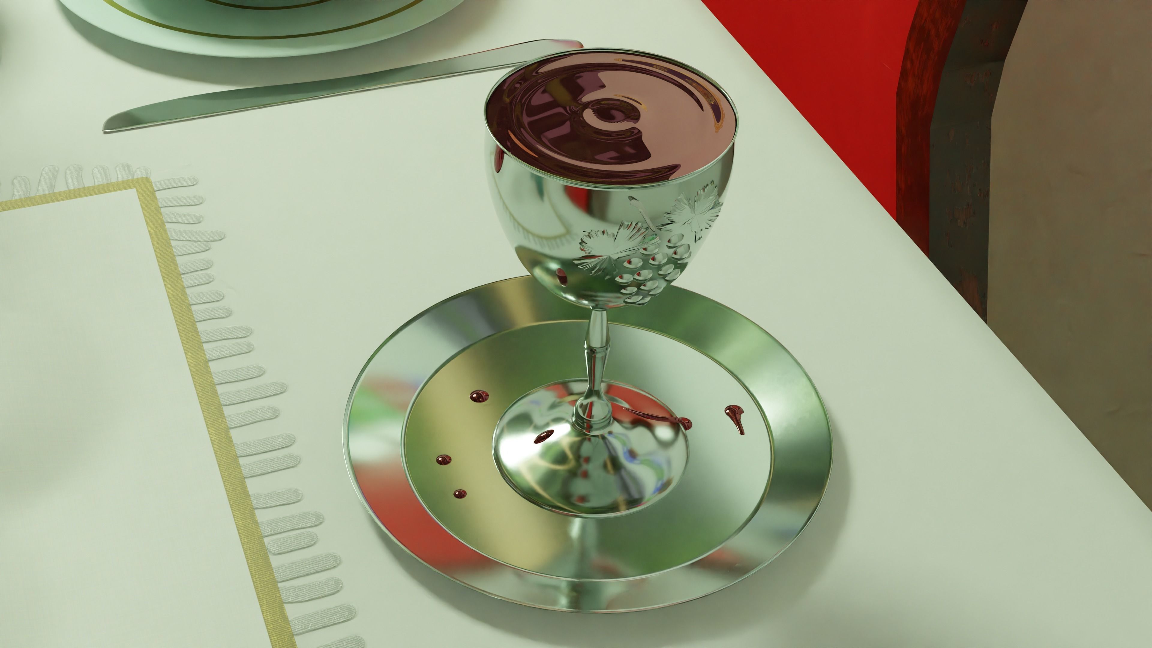 3D Succah sims dining room 3D model | CGTrader