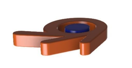 Blender Logo 3D model rigged | CGTrader