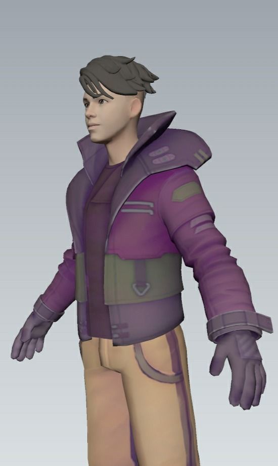 Ankit 3D Character Rigged With Shape keys free VR / AR / low-poly 3D ...