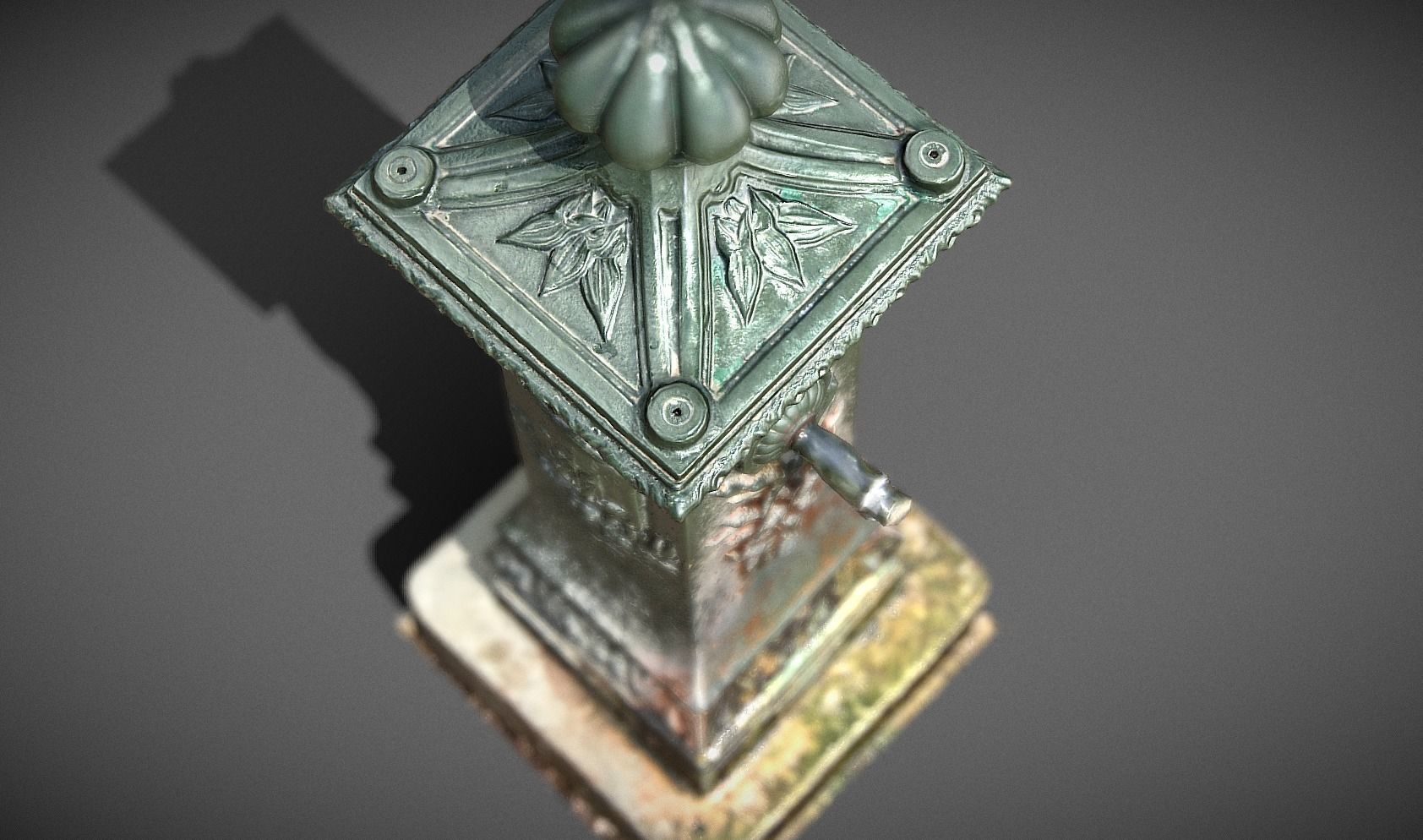 3D model Paris Fountain VR / AR / low-poly | CGTrader