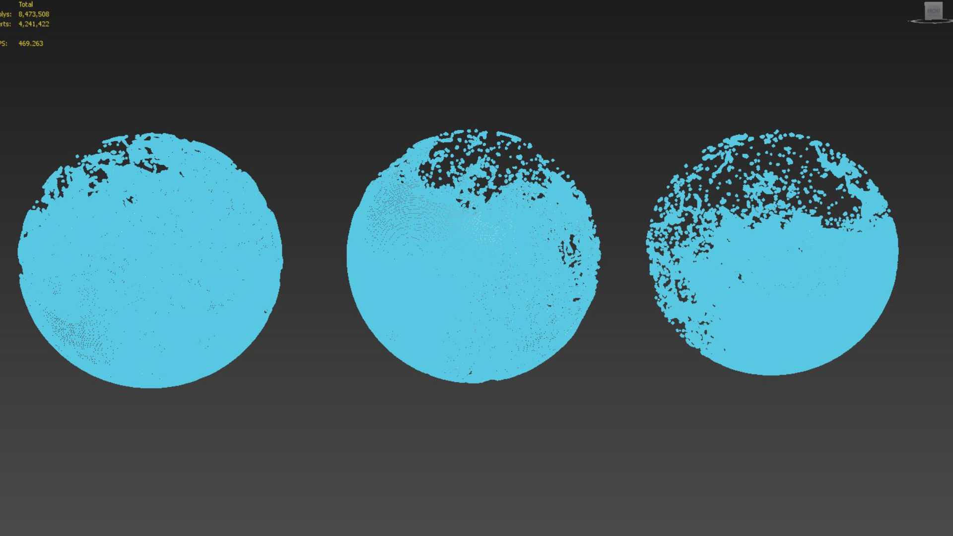 Water Ball Splash Animation 3D model | CGTrader