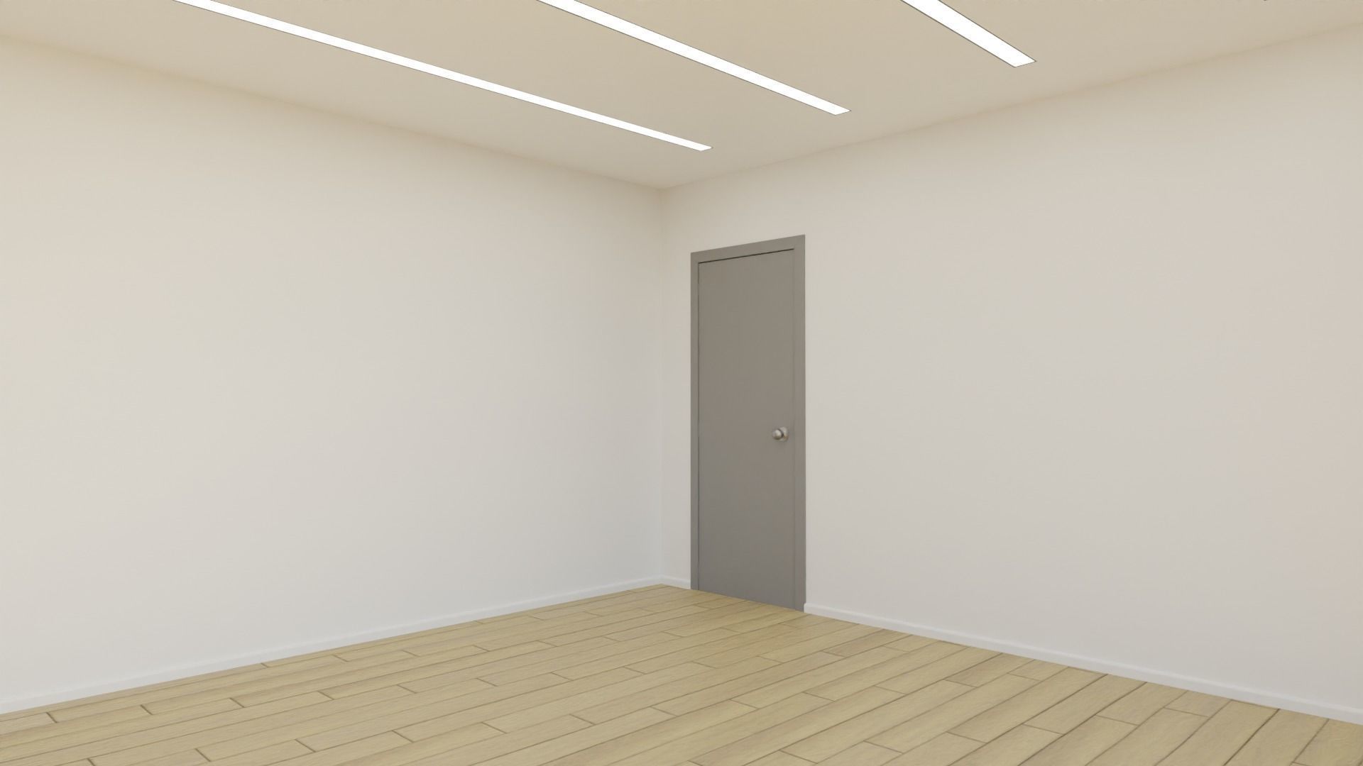 Base Room Interior 3D model | CGTrader