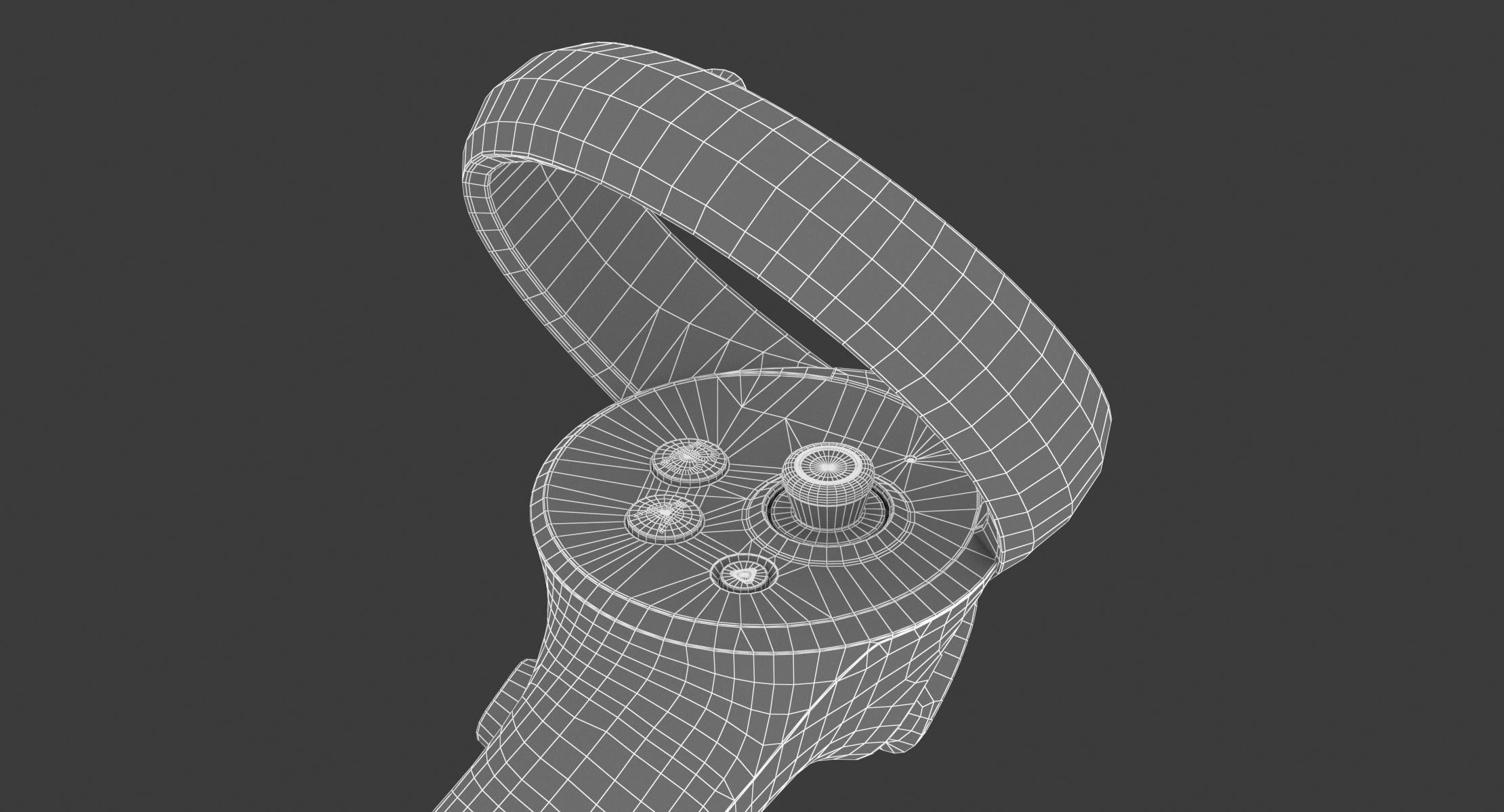 HTC Vive Focus 3 Controller PBR Realistic 3D model | CGTrader