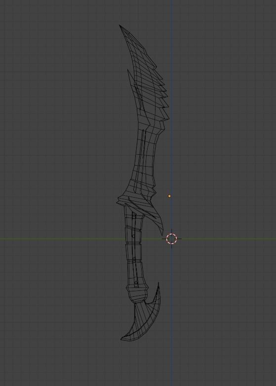 3D model Daedric Dagger - Skyrim inspired VR / AR / low-poly | CGTrader