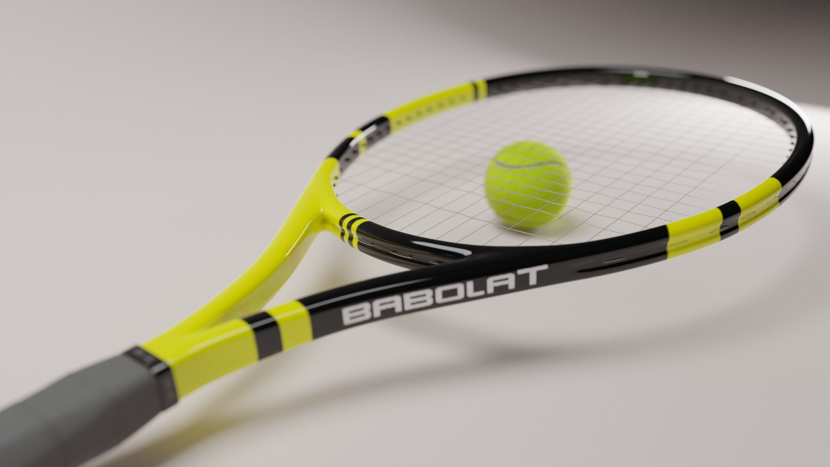 Tennis racket 3D model | CGTrader