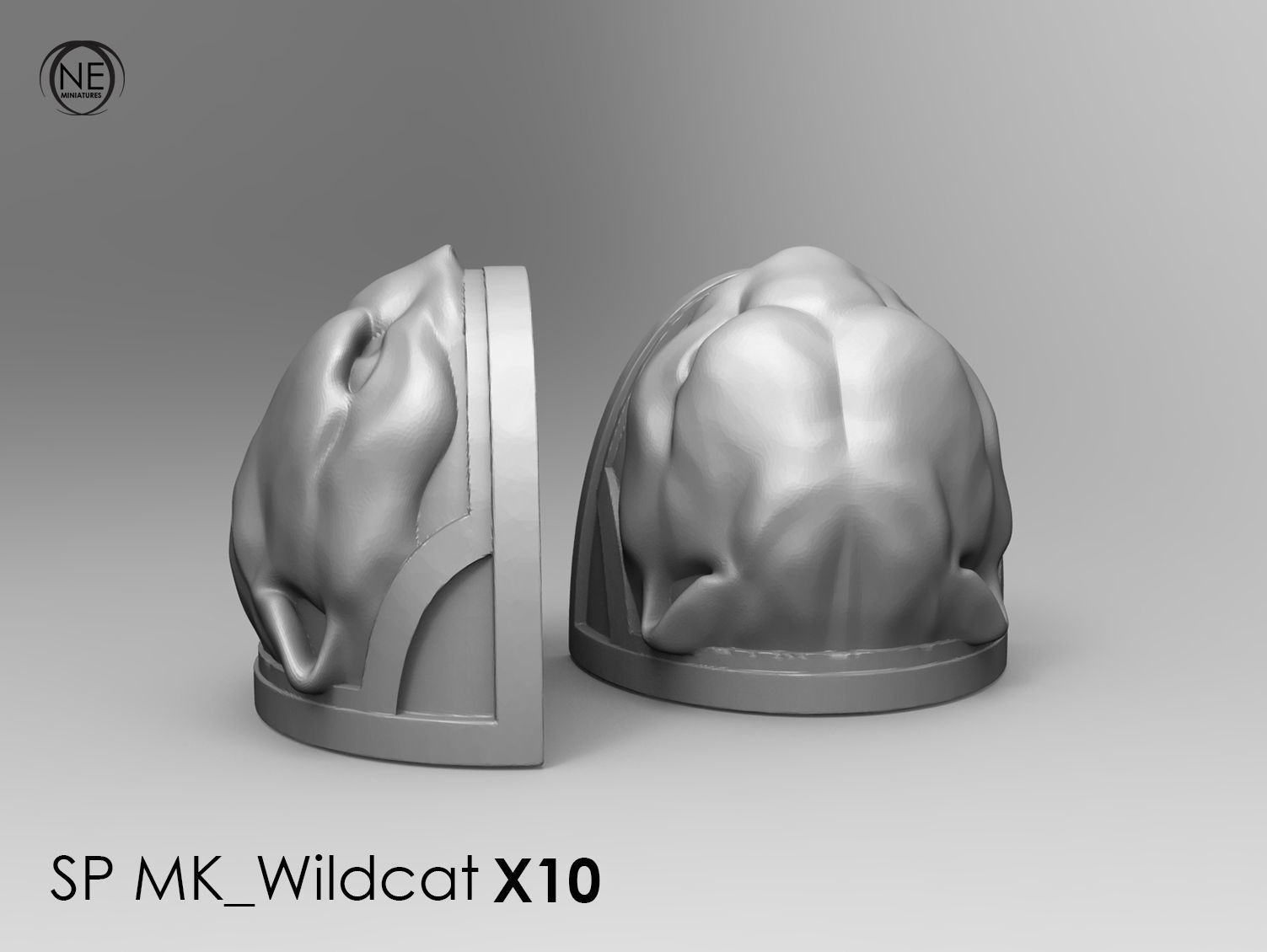 wildcat helmets and shoulderpads 3D print model 3D model 3D printable ...