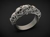 Skull and tentacle ring STL 3d model for 3d printing 3D model 3D ...