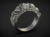 Skull and tentacle ring STL 3d model for 3d printing 3D model 3D ...
