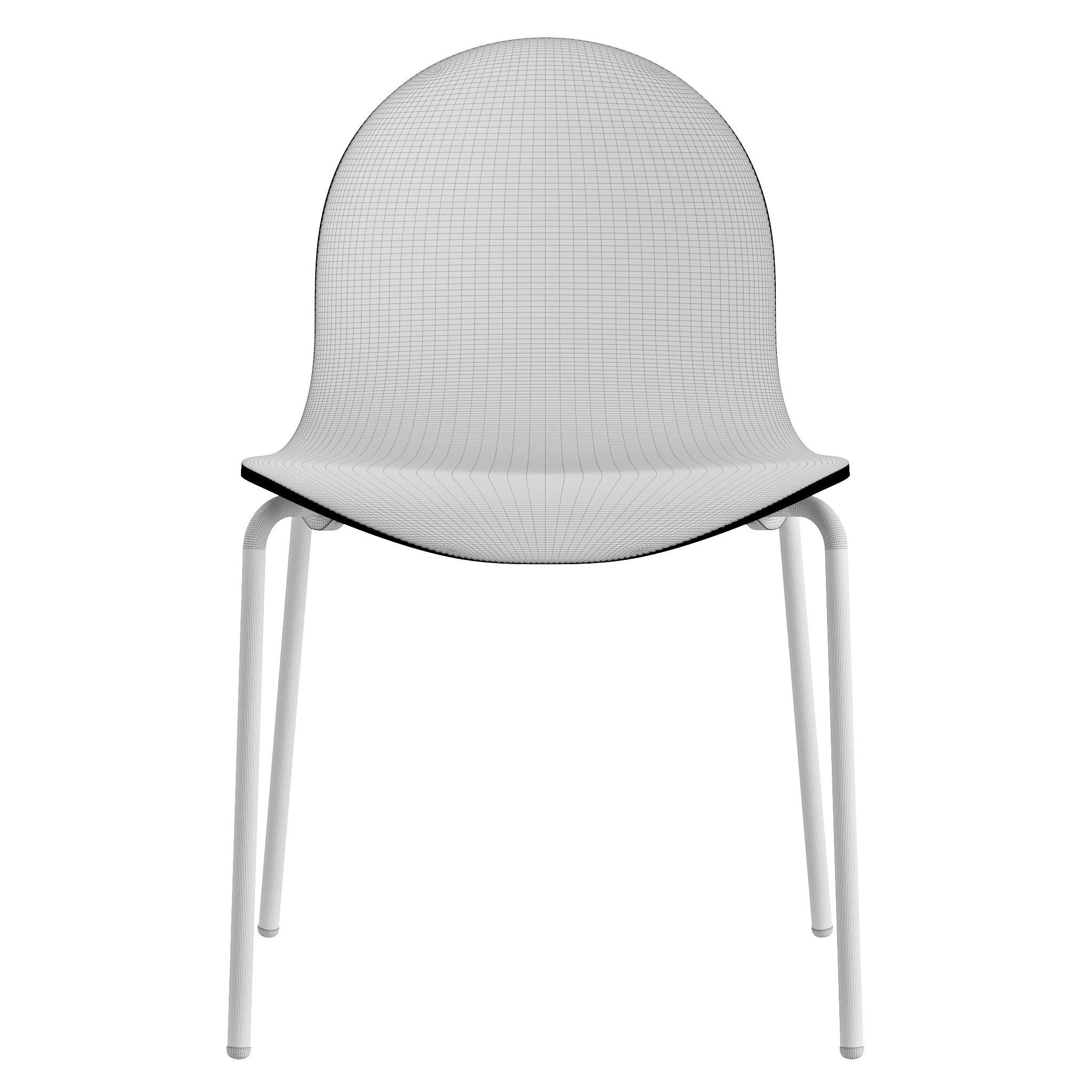 Branca Norma Dining Chair 3D model | CGTrader
