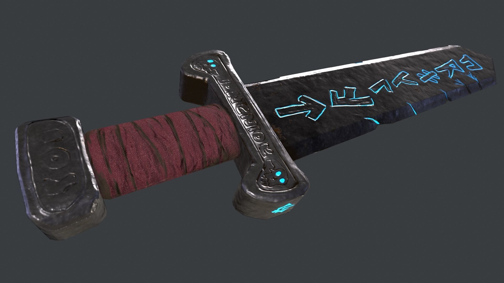 3D model Slav Souls like Sword VR / AR / low-poly | CGTrader