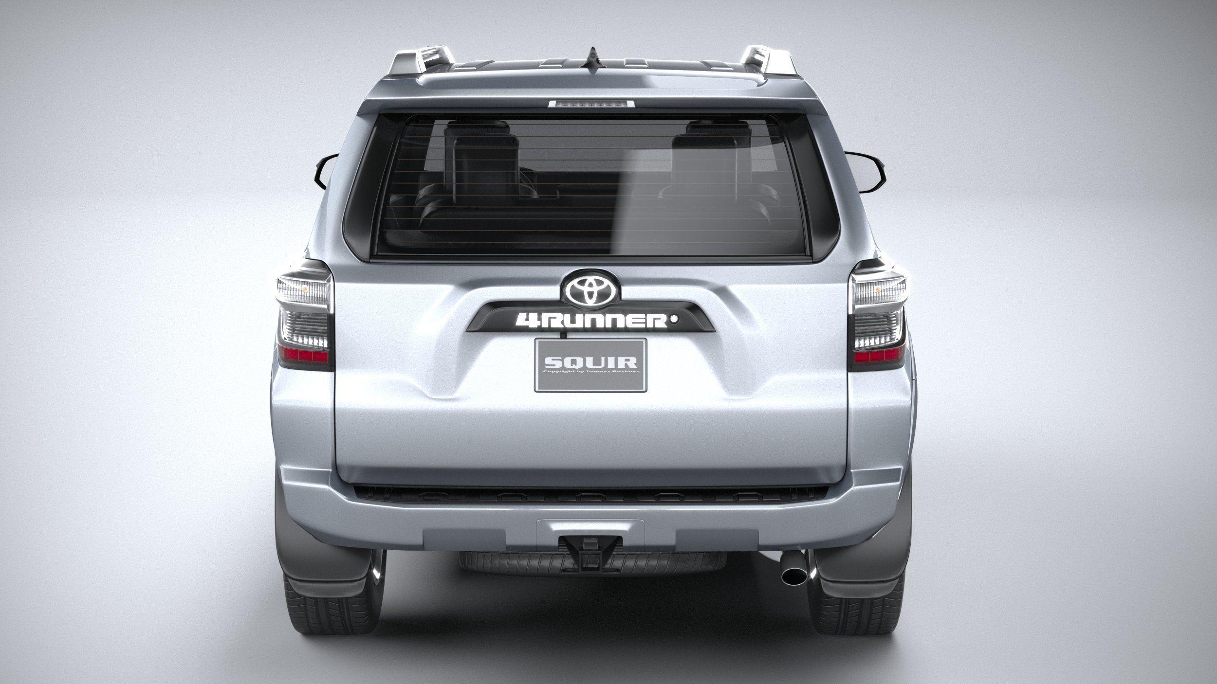 Toyota 4Runner Base 2020 3D model | CGTrader