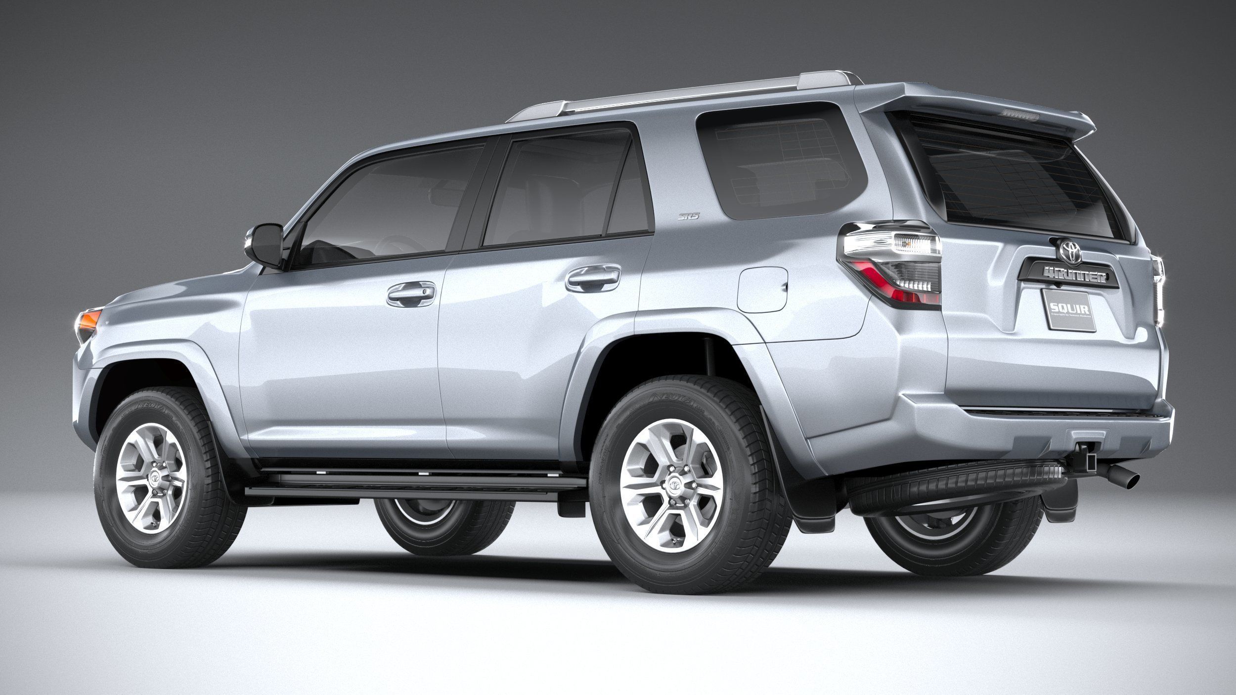 Toyota 4Runner Base 2020 3D model | CGTrader