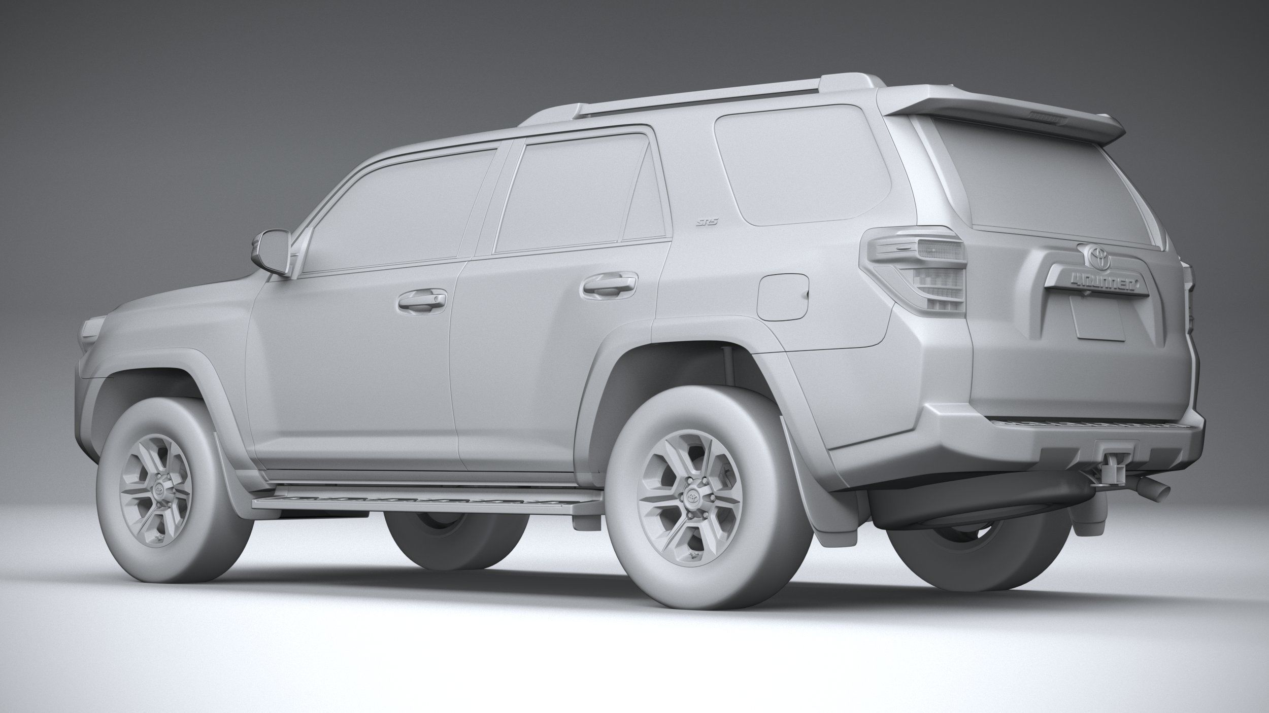 Toyota 4Runner Base 2020 3D model | CGTrader