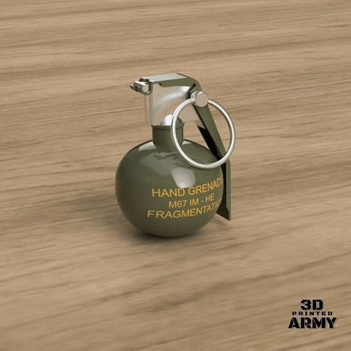 Grenade Us M 67 Stl Files 3d Printing 3d Model 3d Printable Cgtrader