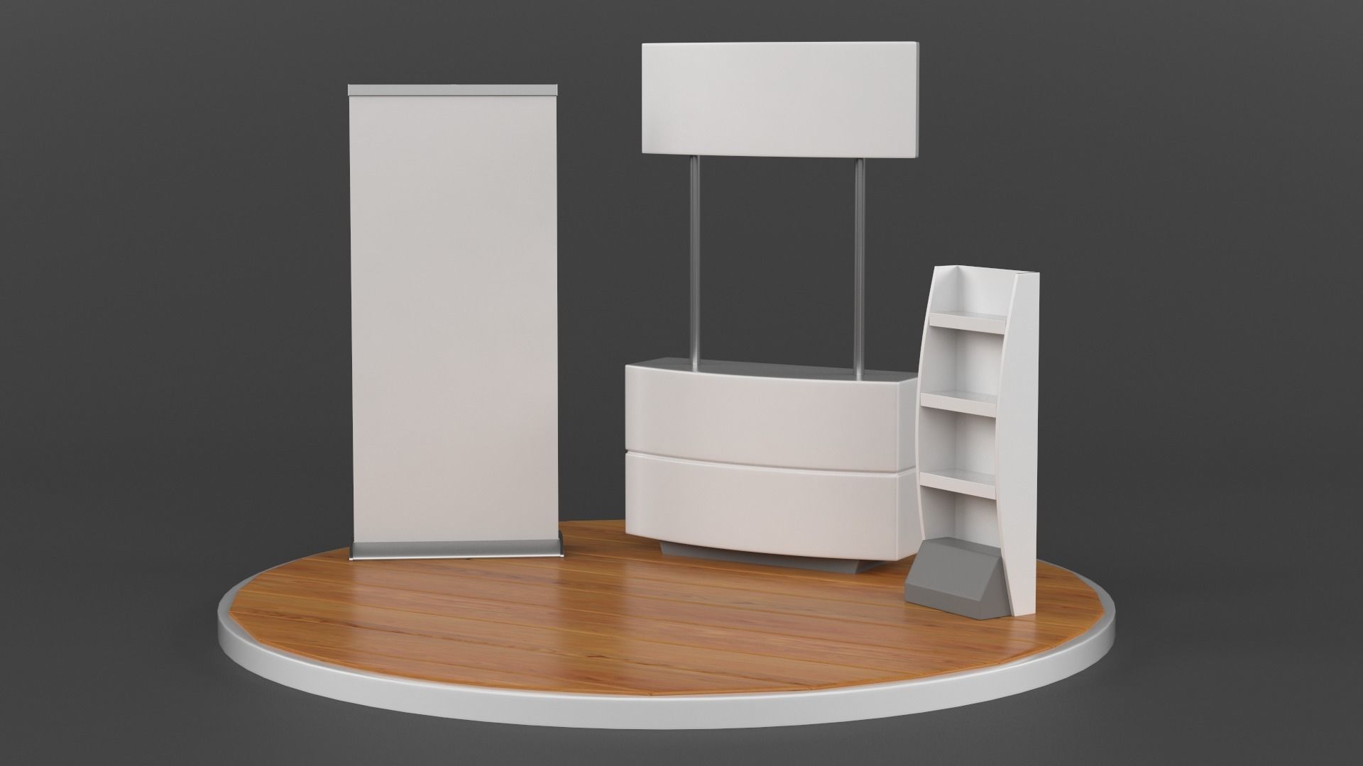 Exhibition Stand Design 3D model | CGTrader
