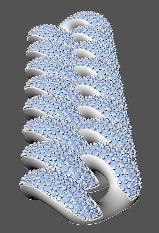 Cuban link 3D model | CGTrader