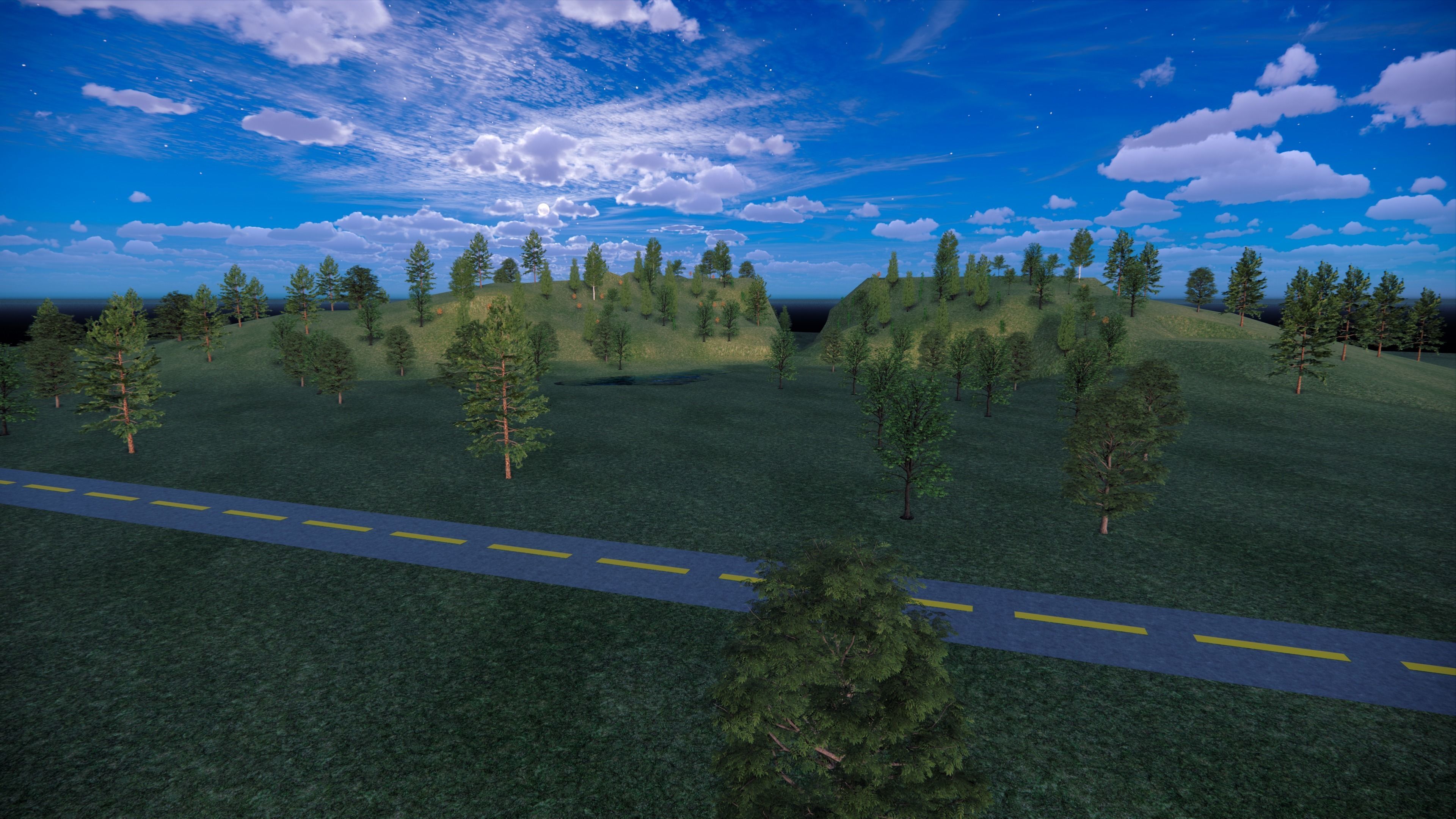 Hill Revit - Mountain Revit - Forest Revit 3D model | CGTrader