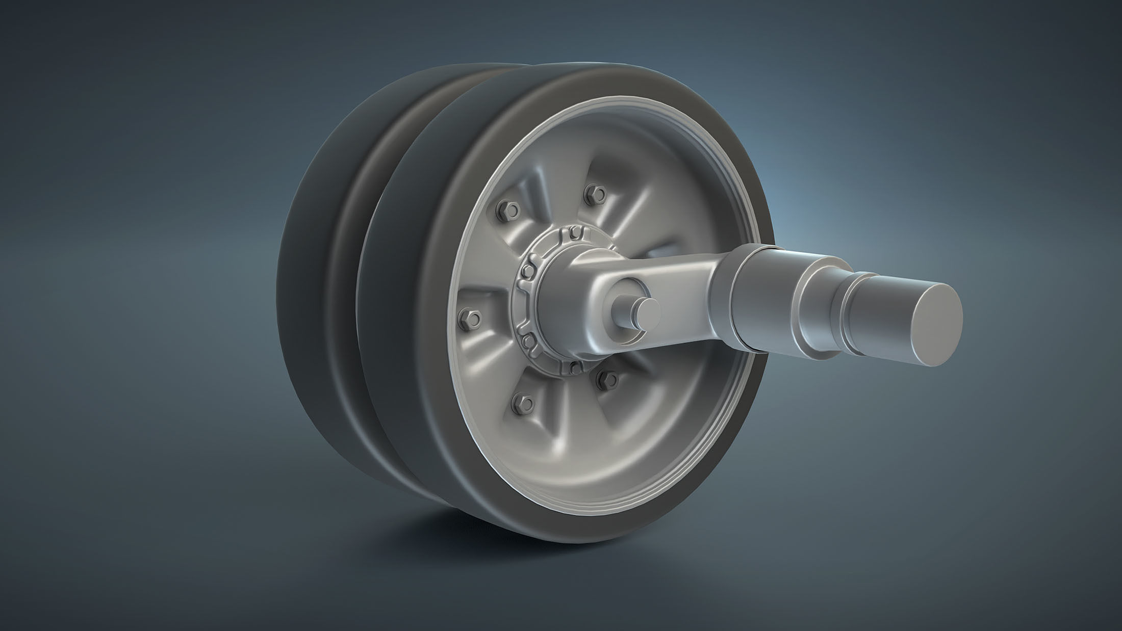 T-72 and T-90 Tank Wheels Set High-Poly 3D model | CGTrader